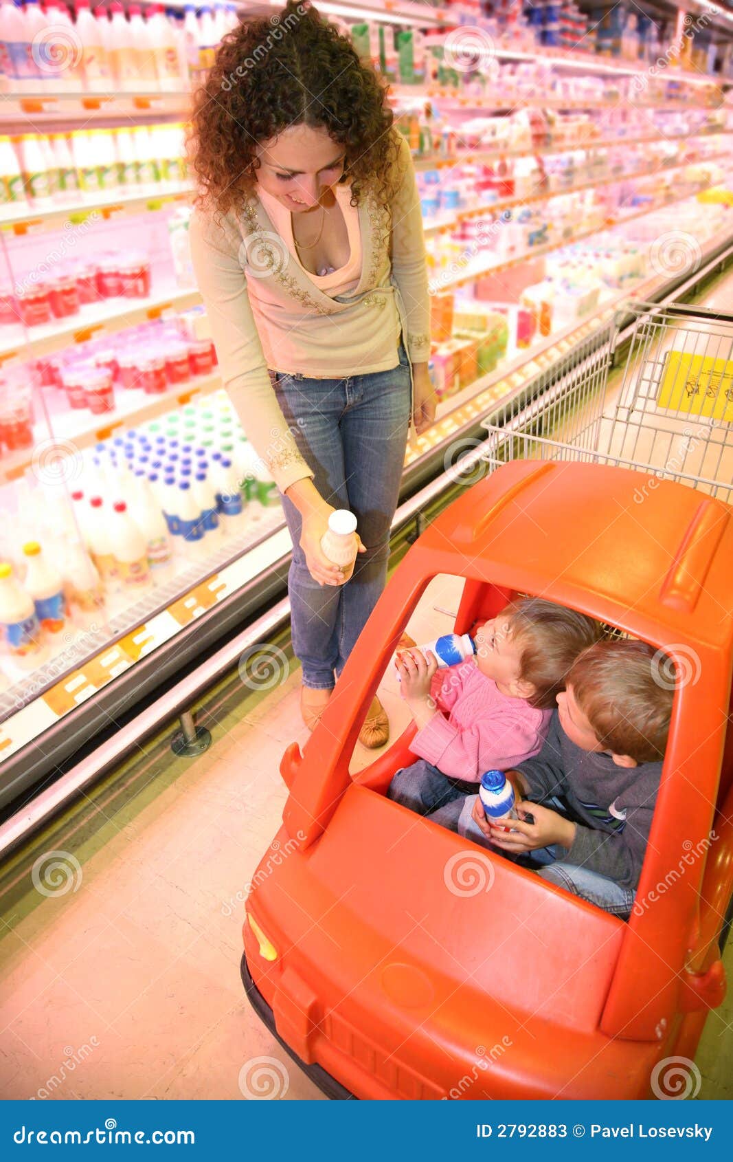 Family in the store stock image. Image of health, customer - 2792883