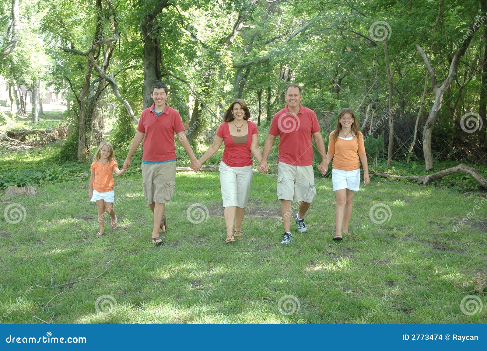 Family strolling stock photo. Image of children, brother - 2773474