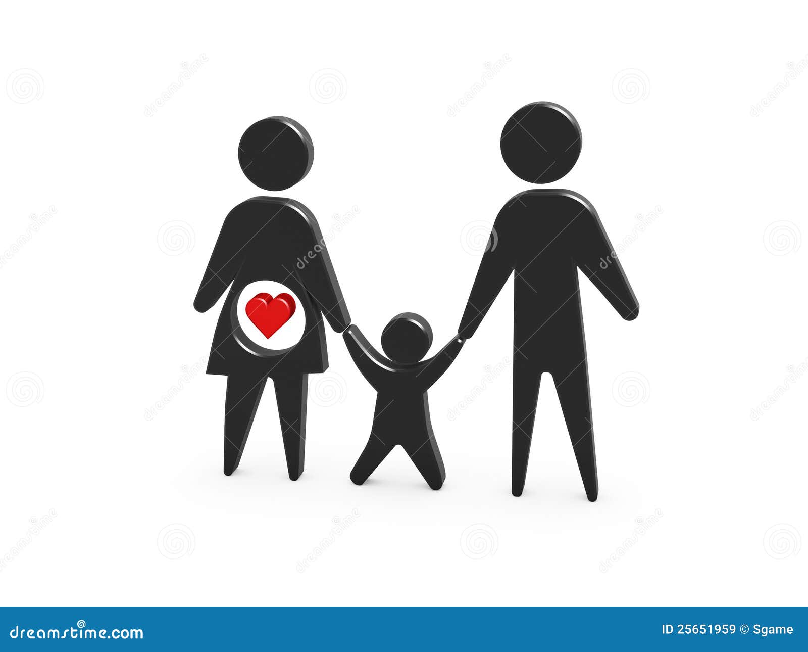 Family Symbol Cartoon Vector | CartoonDealer.com #9172883