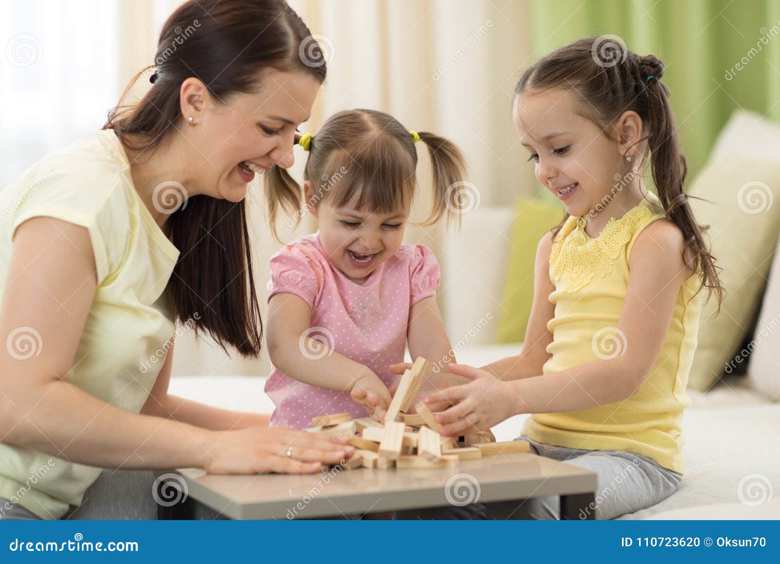 Family at the Table Playing Board Game Stock Photo - Image of kids ...