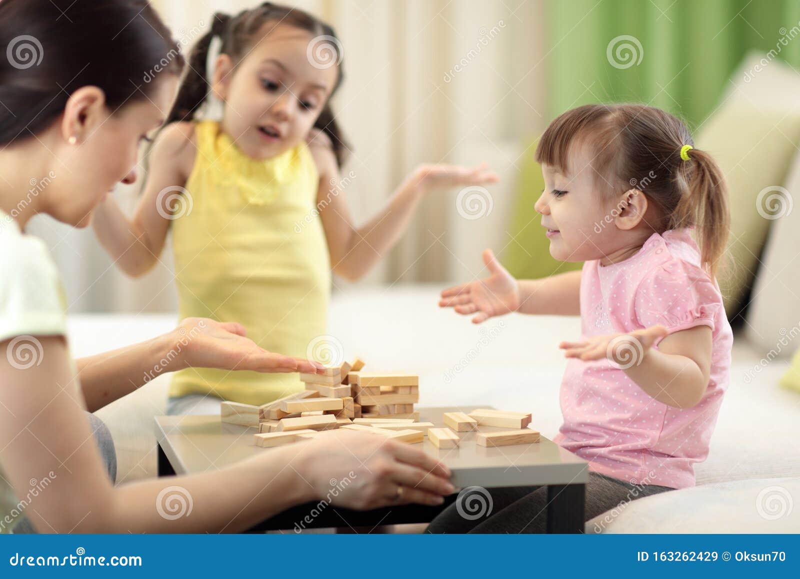 Family at the Table Playing Board Game Stock Image - Image of beautiful ...