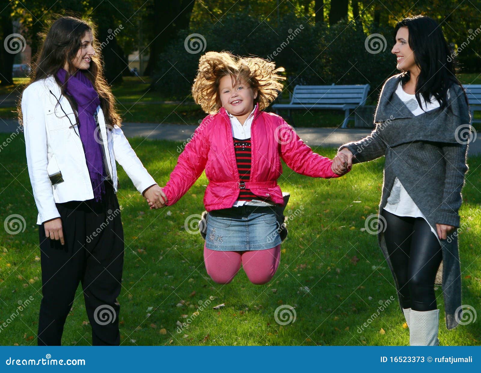 Family Taking Healthy Stroll Stock Image - Image of family, lifestyle ...