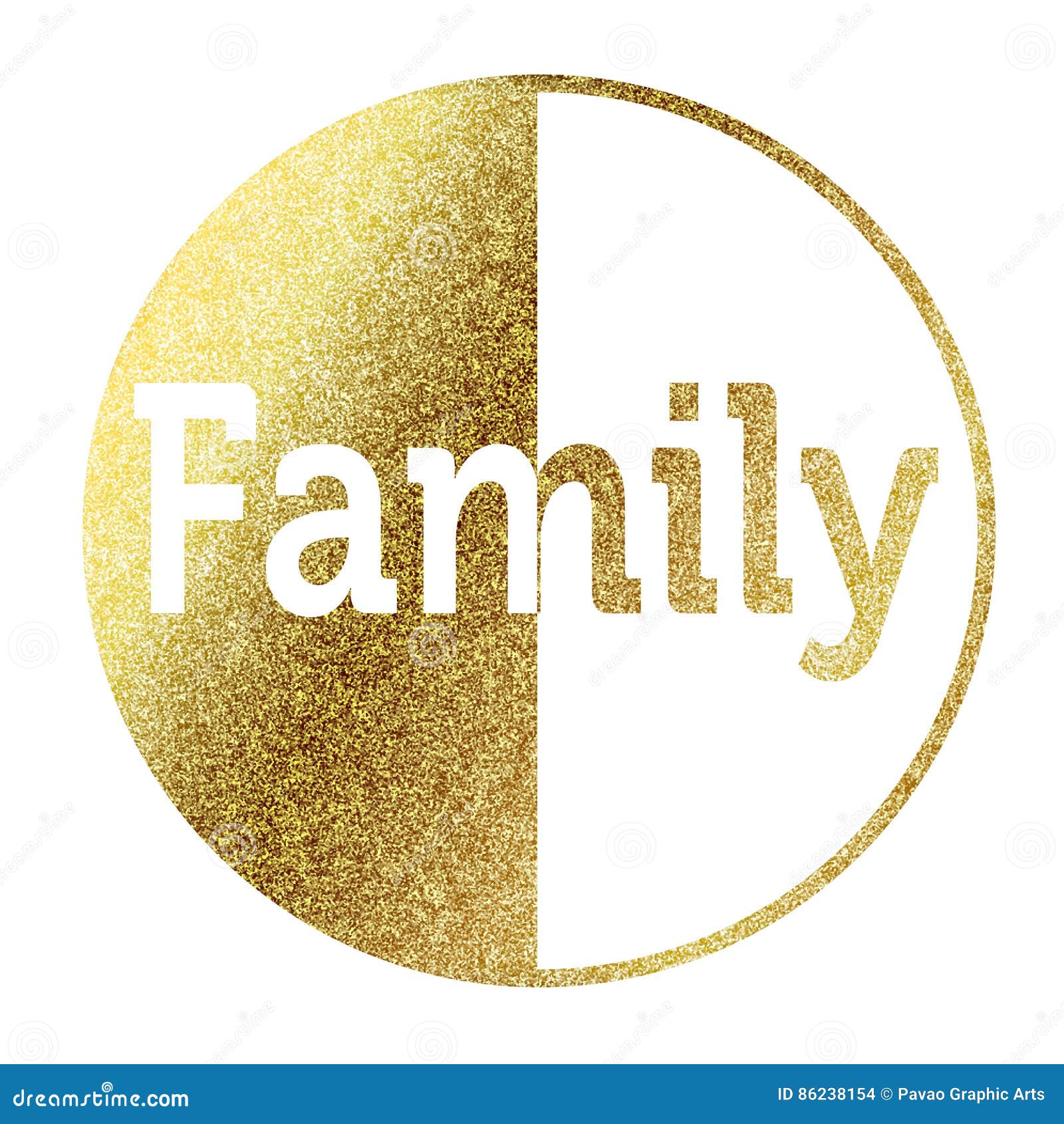 Family stock vector. Illustration of card, glow, fancy - 86238154