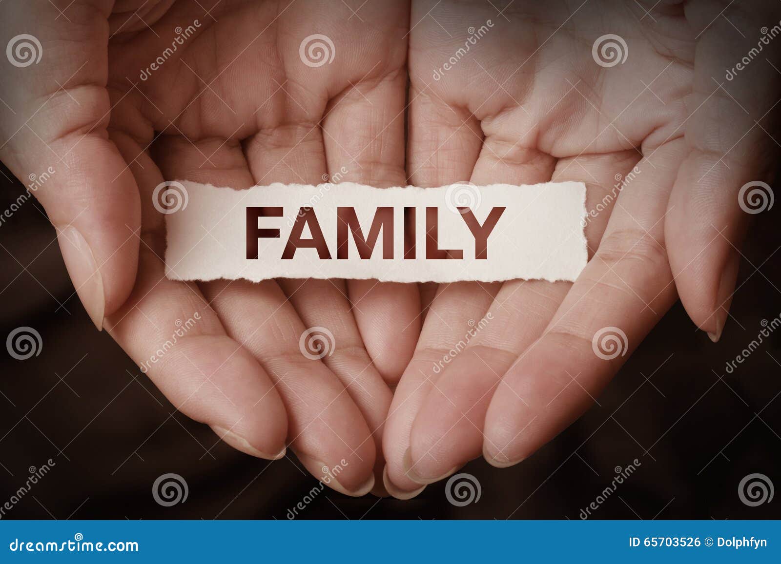Family text on hand stock photo. Image of joyful, hand - 65703526