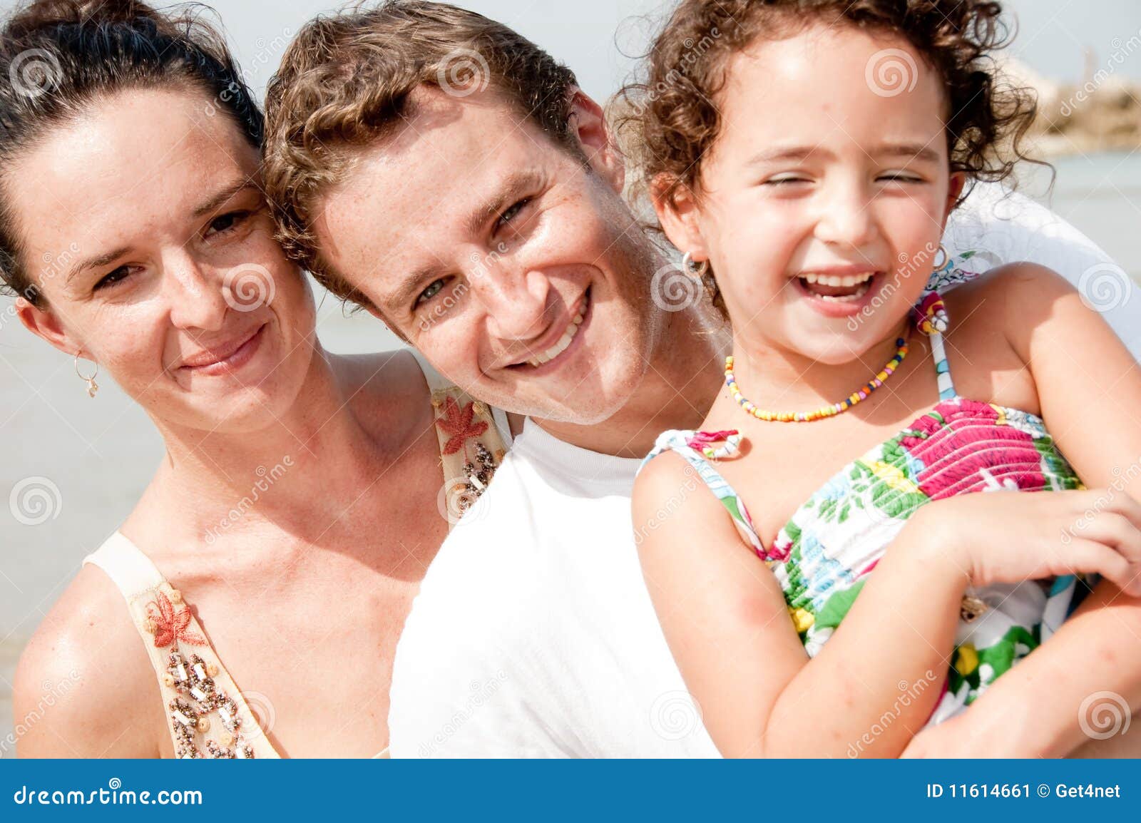 Family of three stock image. Image of family, daughter - 11614661