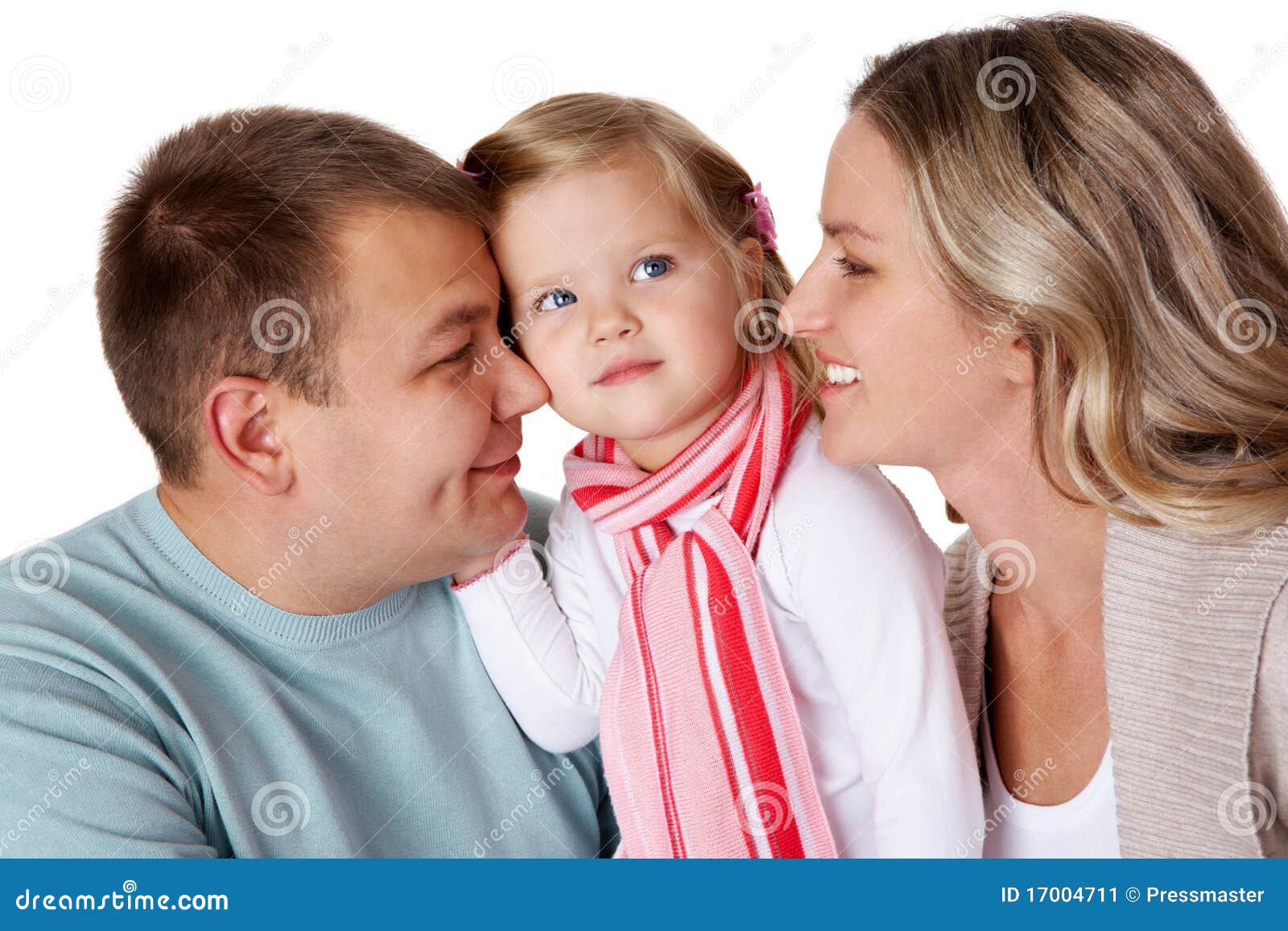 Family of three stock image. Image of friendly, cute - 17004711