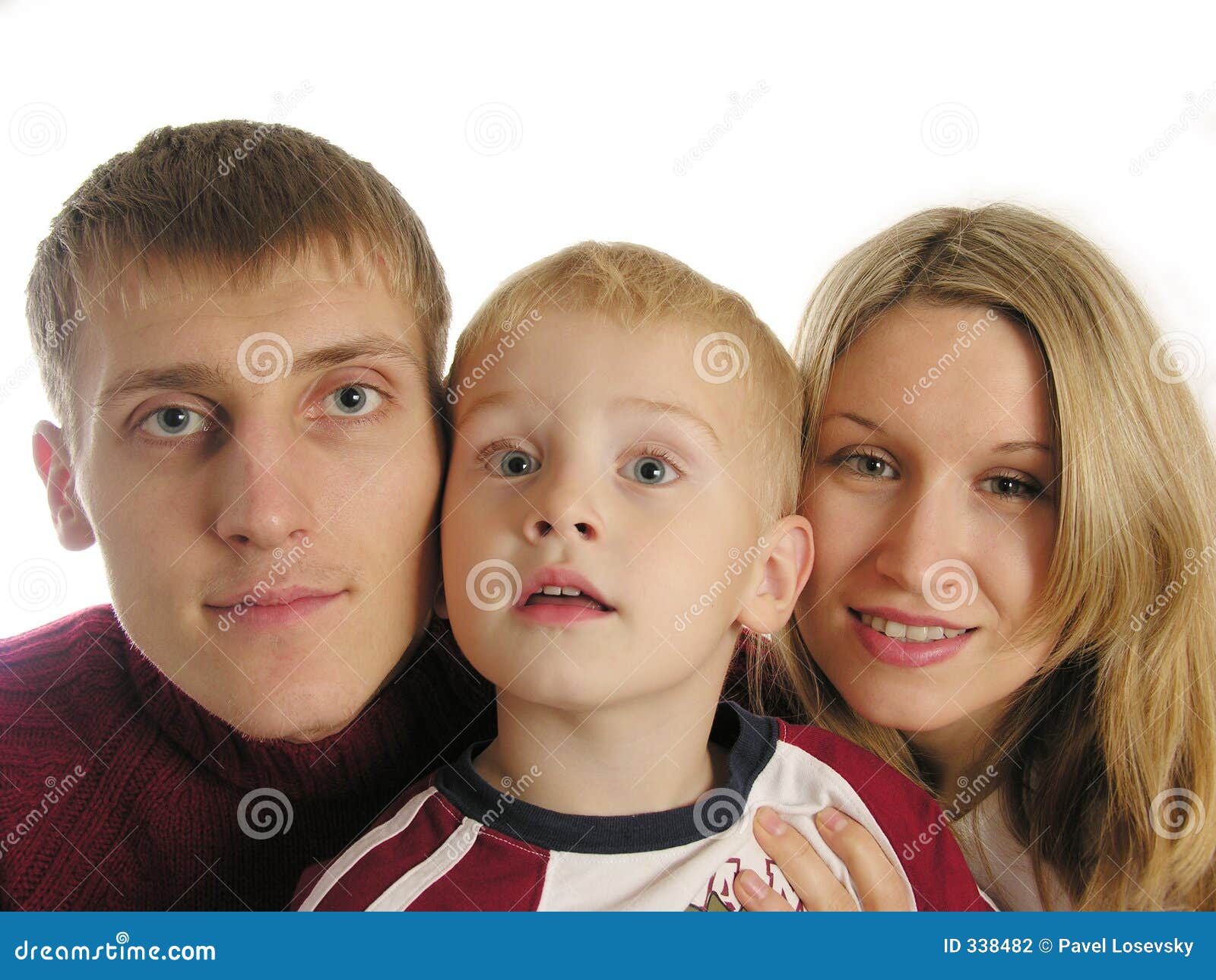 Family of three 3 stock photo. Image of happy, family, parent - 338482
