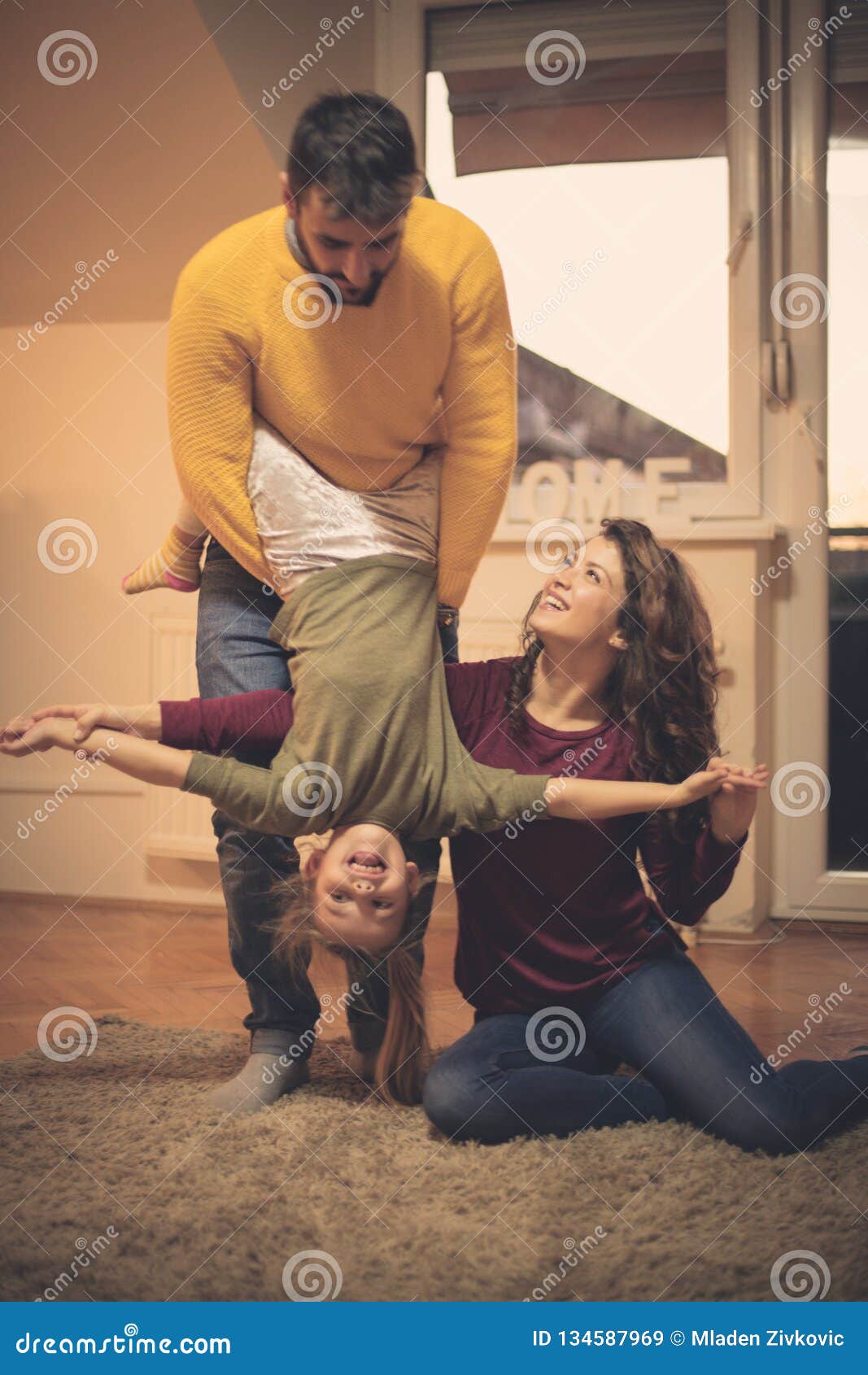 Family time is a fun time stock image. Image of mother - 134587969
