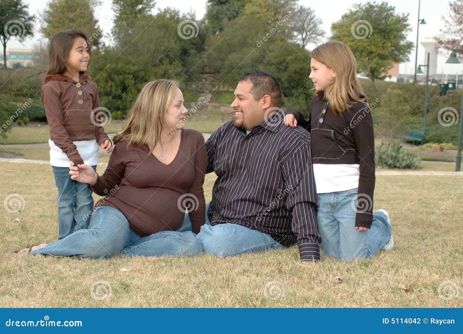 Family Together stock photo. Image of nine, maternity - 5114042