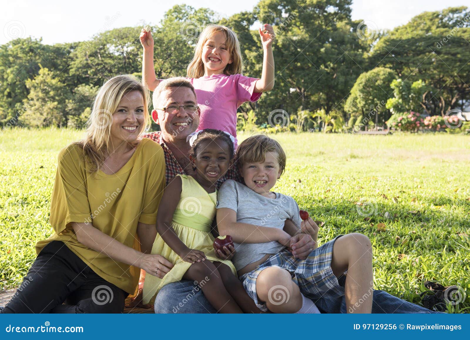 Family Togetherness Relaxation Outdoors Concept Stock Photo - Image of ...