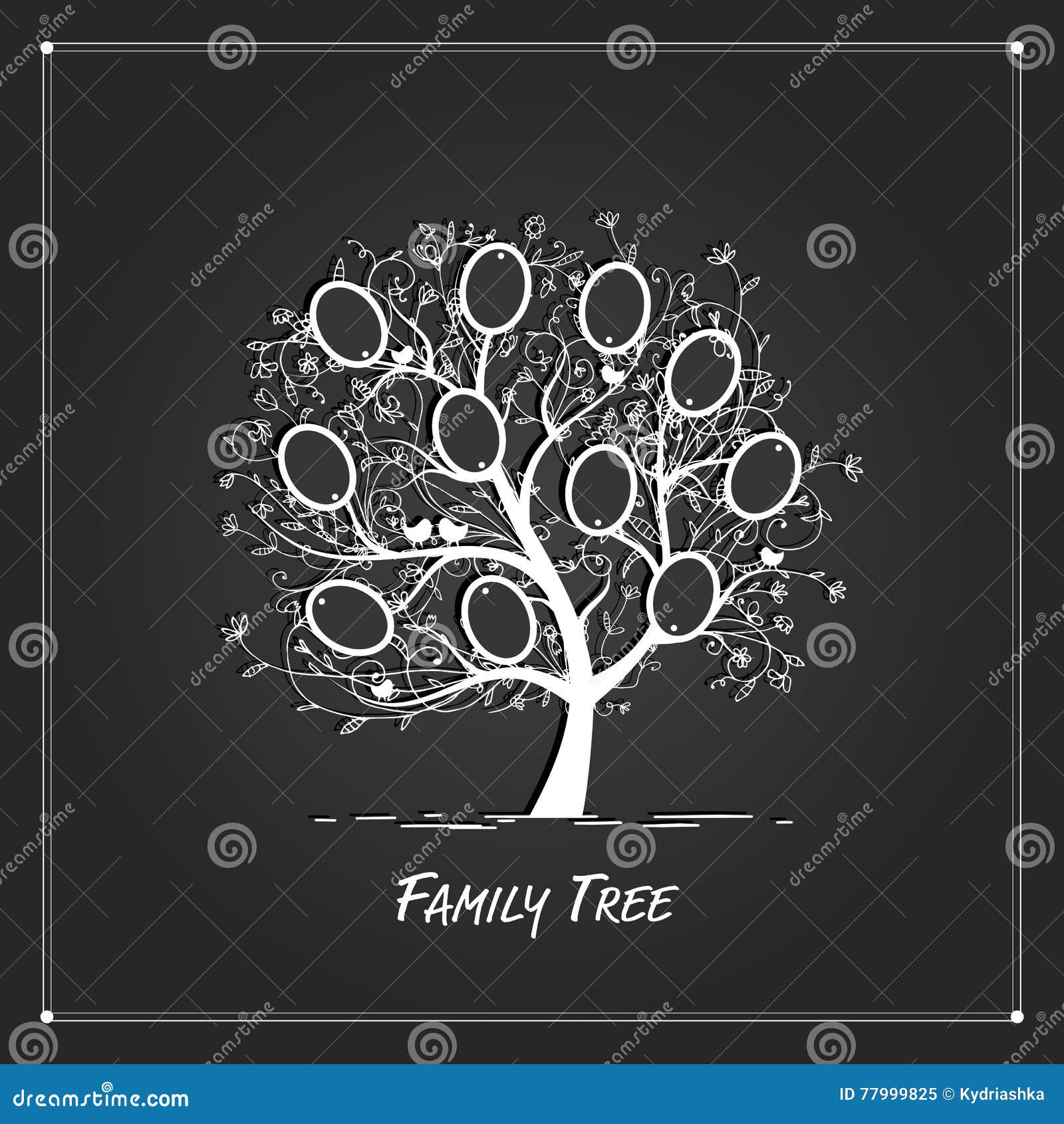 Cute Family Tree Background
