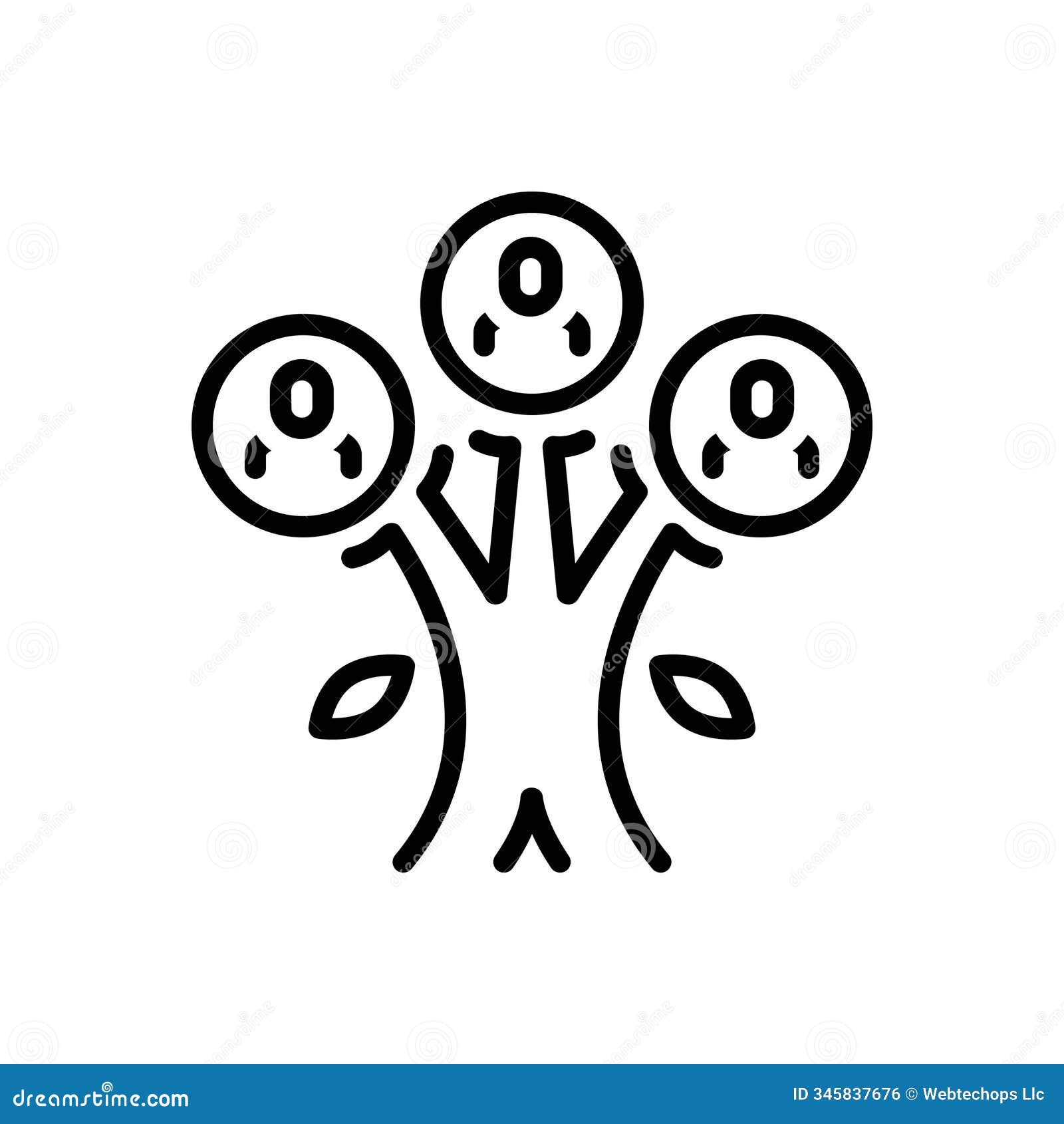 Ancestry Line Icons, Signs, Vector Set, Outline Illustration Concept ...