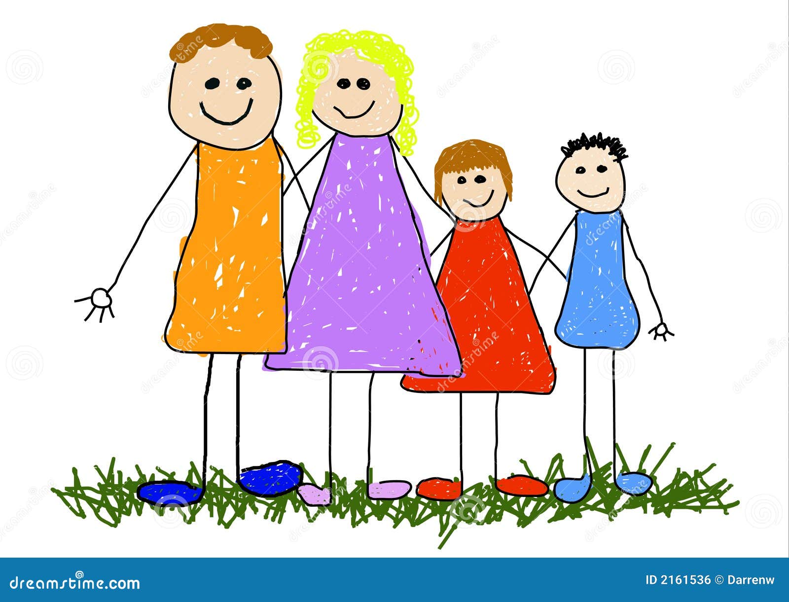 Nuclear Family Cartoon