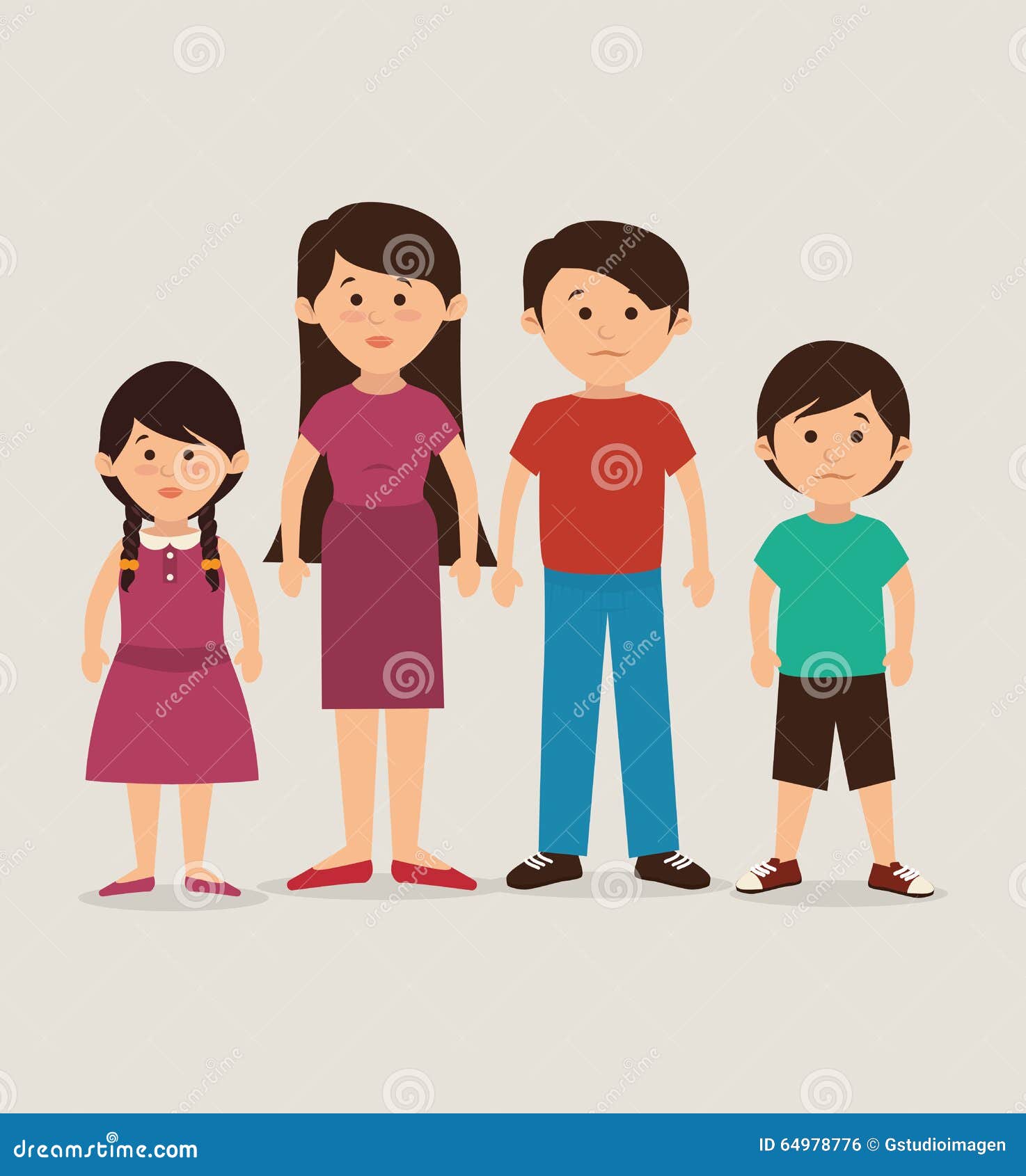 Family unity design stock illustration. Illustration of parents - 64978776