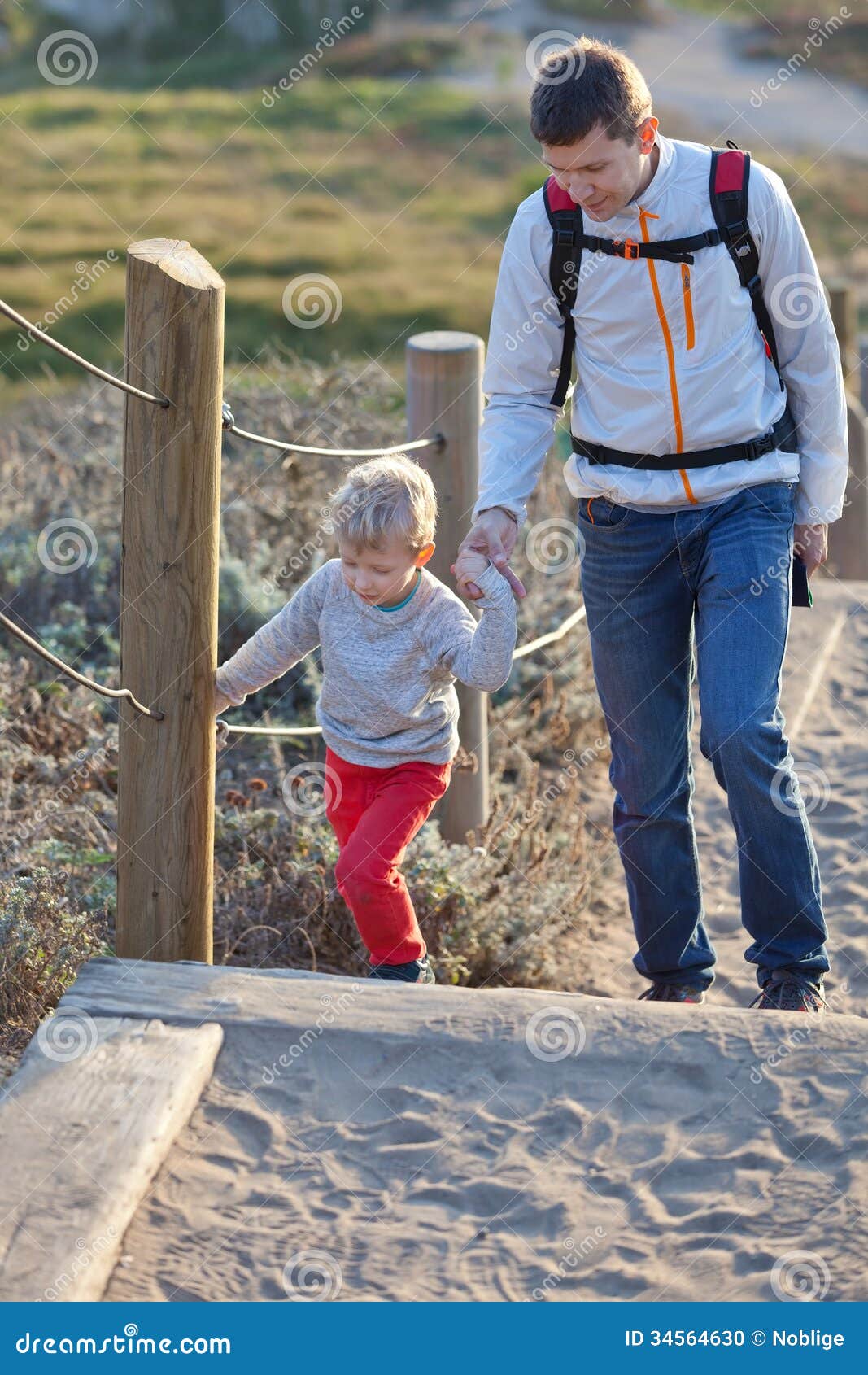 Family using the stairs stock photo. Image of beautiful - 34564630