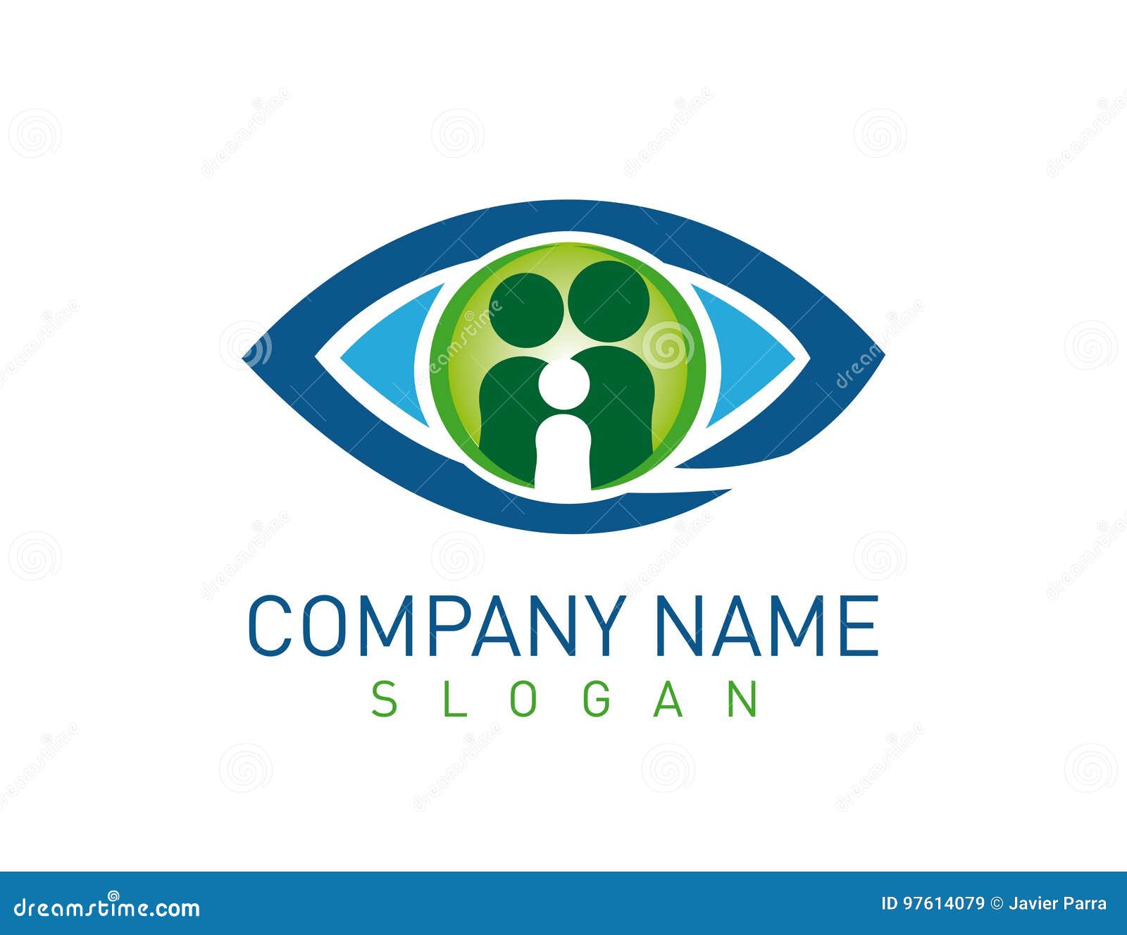 Family Vision Care Logo Stock Image | CartoonDealer.com #97614079