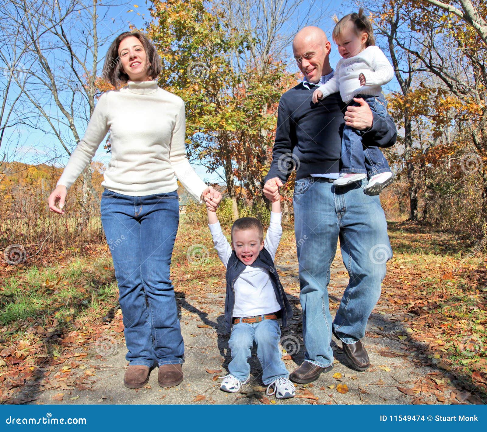 Family walk stock photo. Image of group, daughter, toddler - 11549474
