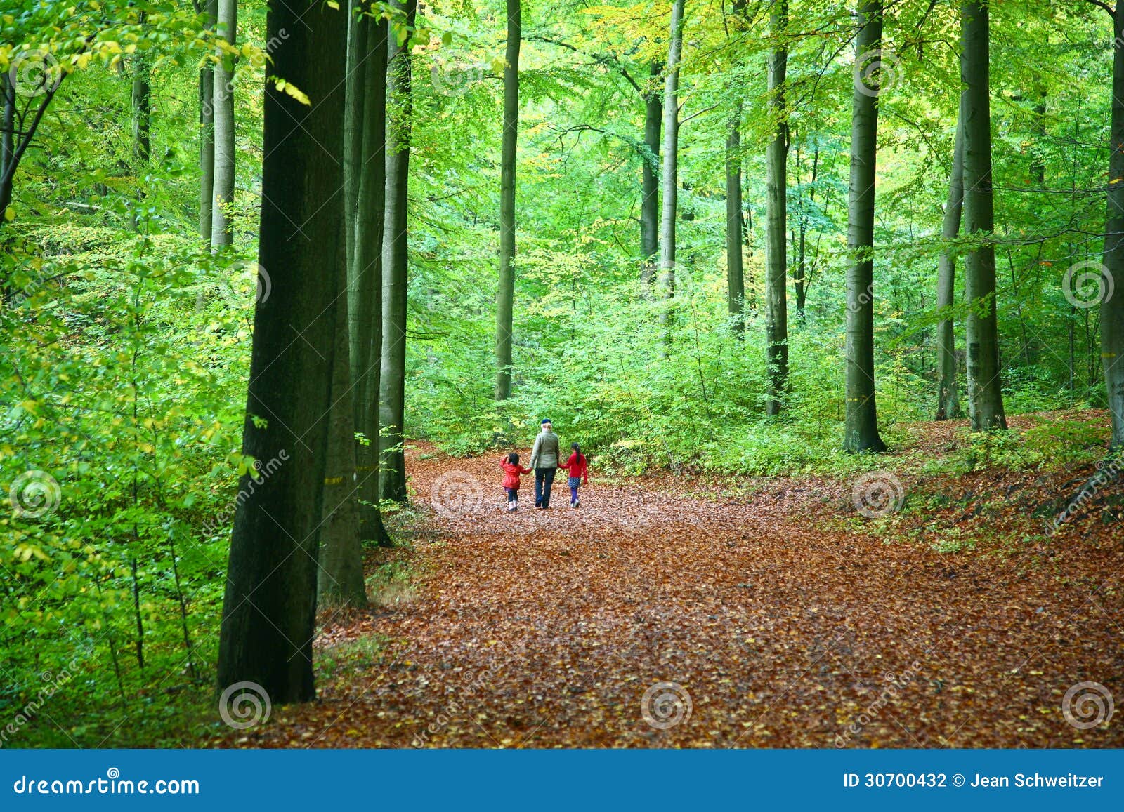 Family walk stock photo. Image of rudersdal, walking - 30700432
