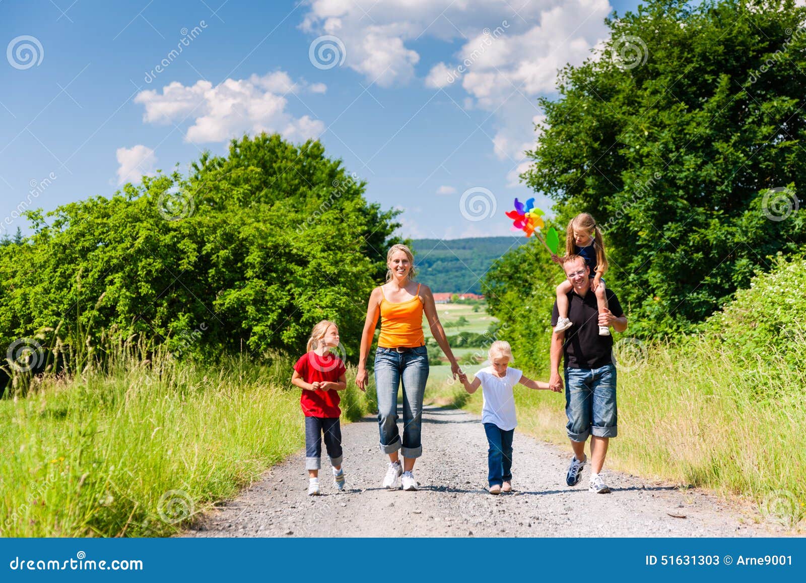 Couple Walking On Rural Path Royalty-Free Stock Photo | CartoonDealer ...