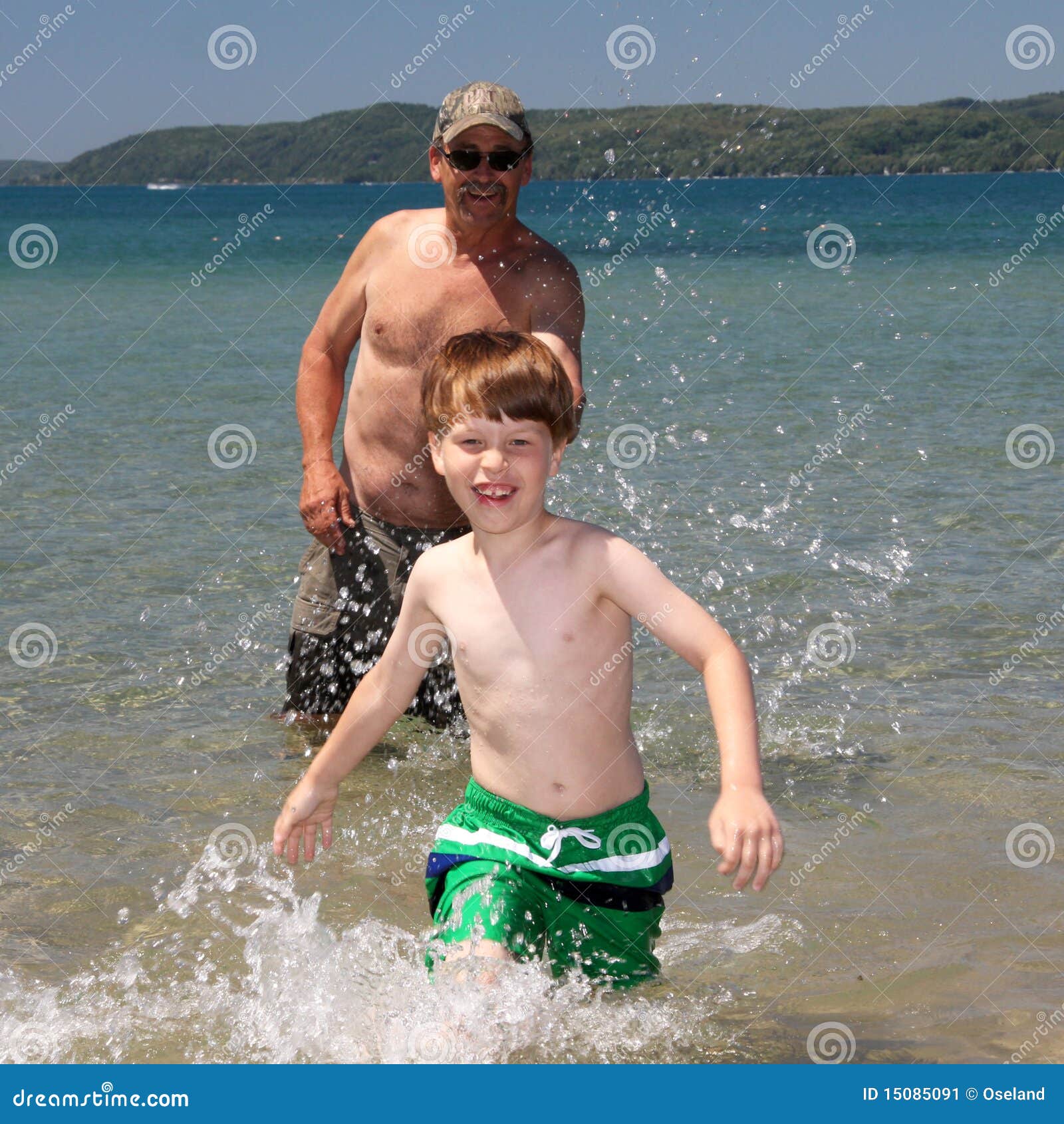 Family Water Fun stock image. Image of shore, family - 15085091