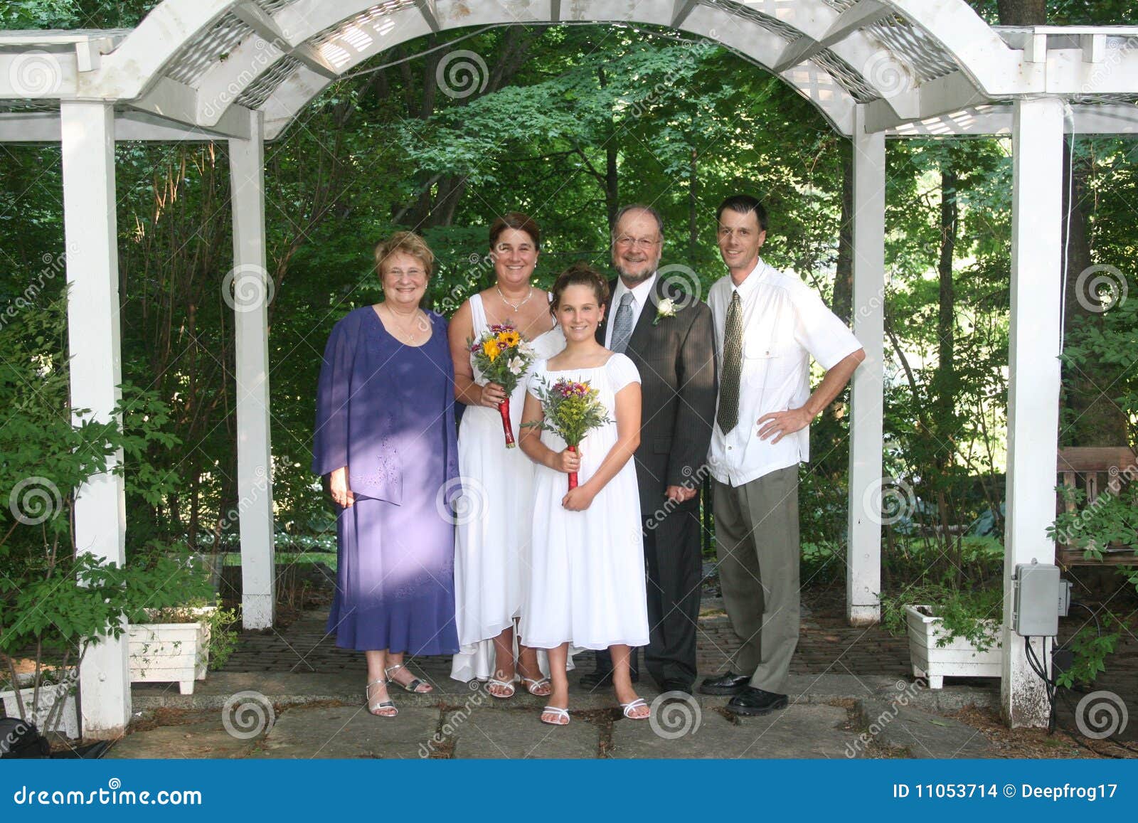 Family wedding portrait stock photo. Image of posing - 11053714