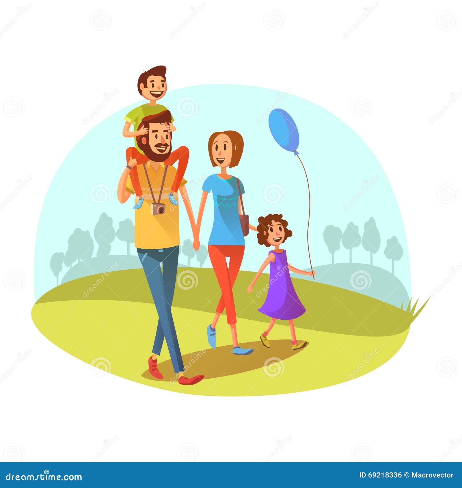Family Weekend Illustration Stock Illustration - Illustration of ... Family Weekend Illustration Stock Illustration - Illustration of ...