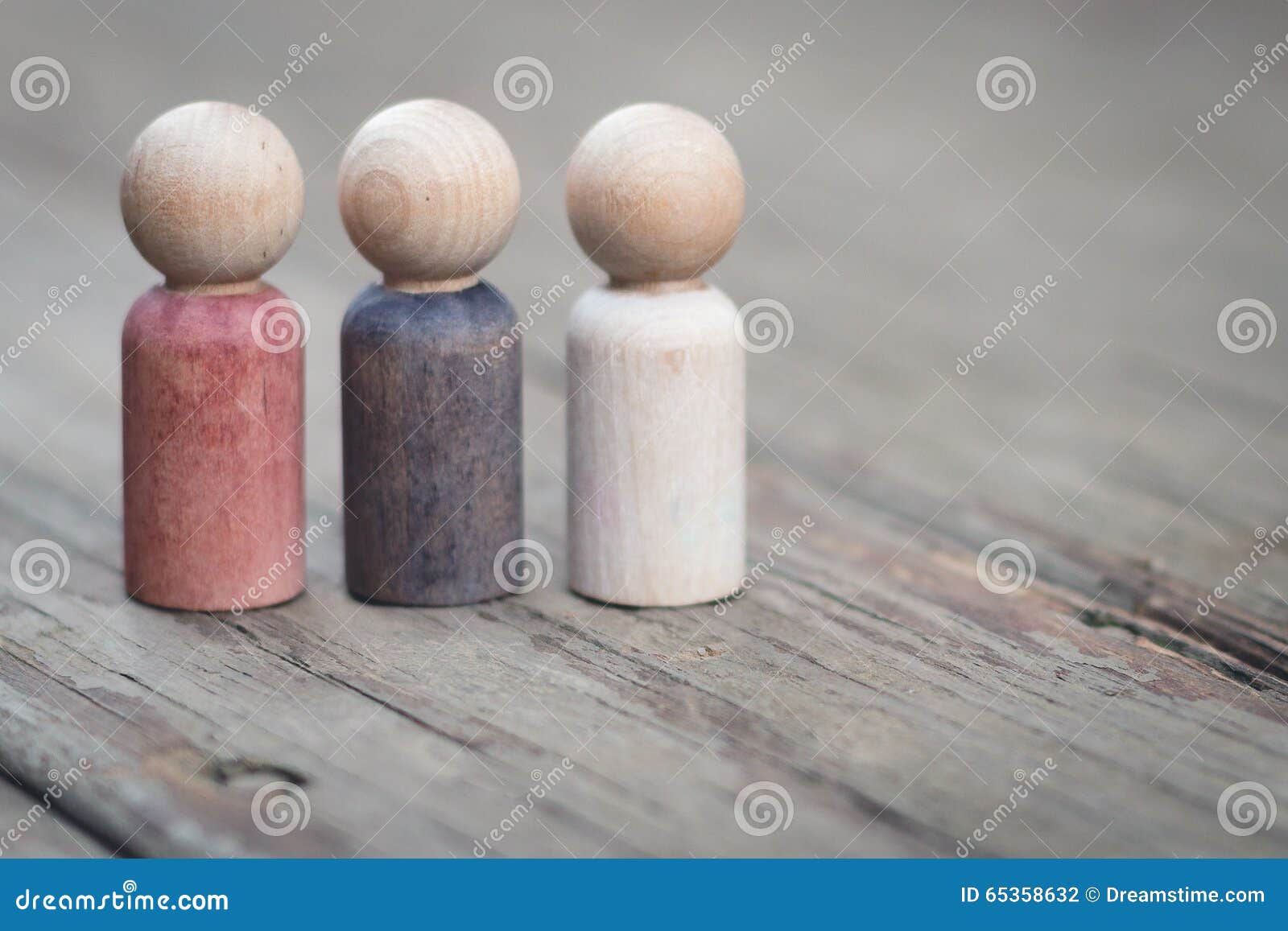 Family of Wooden Peg People Stock Photo - Image of people, children ...