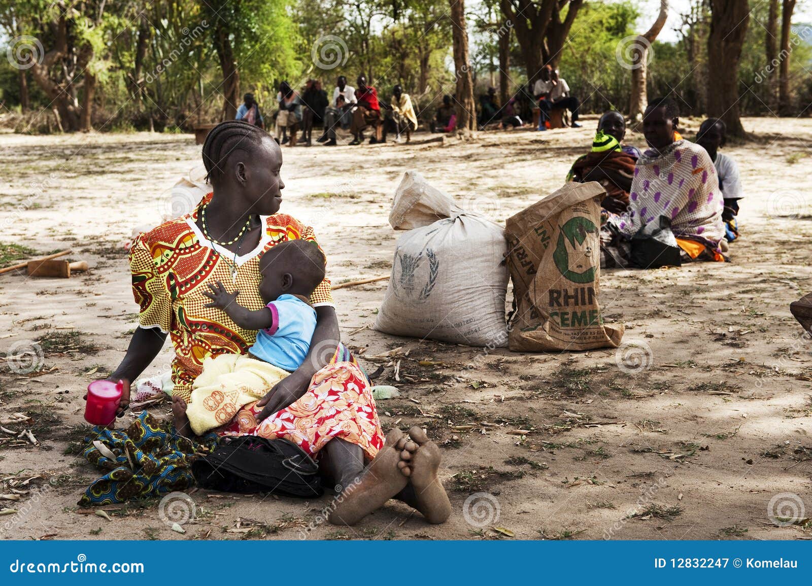 Famine editorial photography. Image of person, grass - 12832247