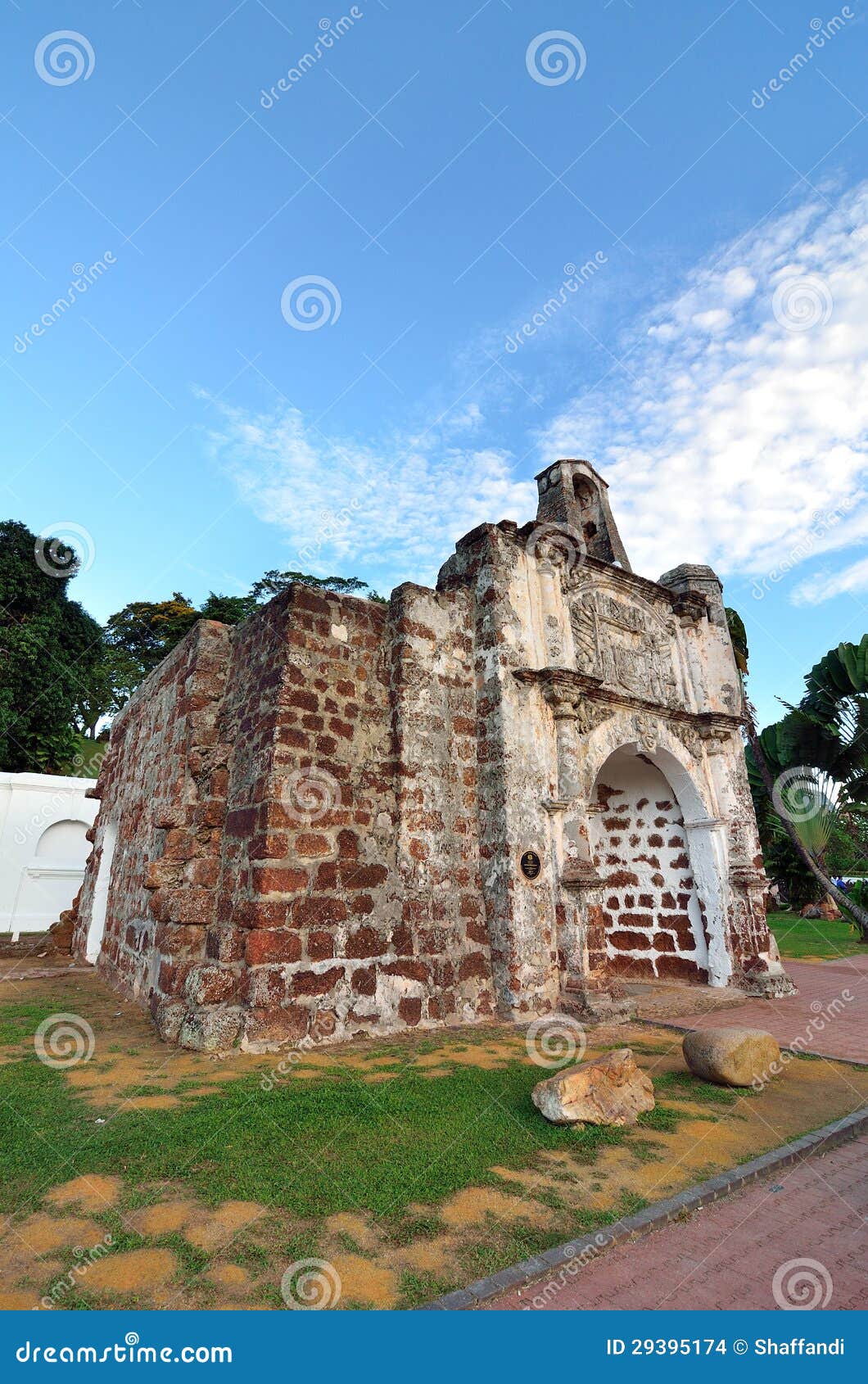 A Famosa stock photo. Image of fort, castilla, hill, building - 29395174