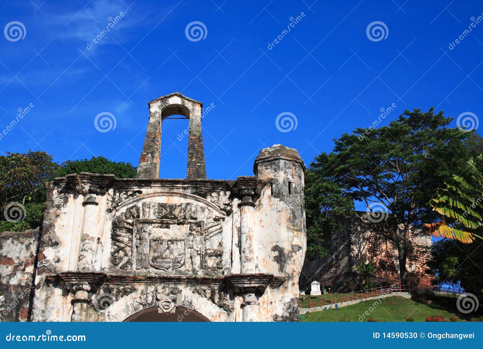 A Famosa Fort stock photo. Image of colonial, patrimony - 14590530