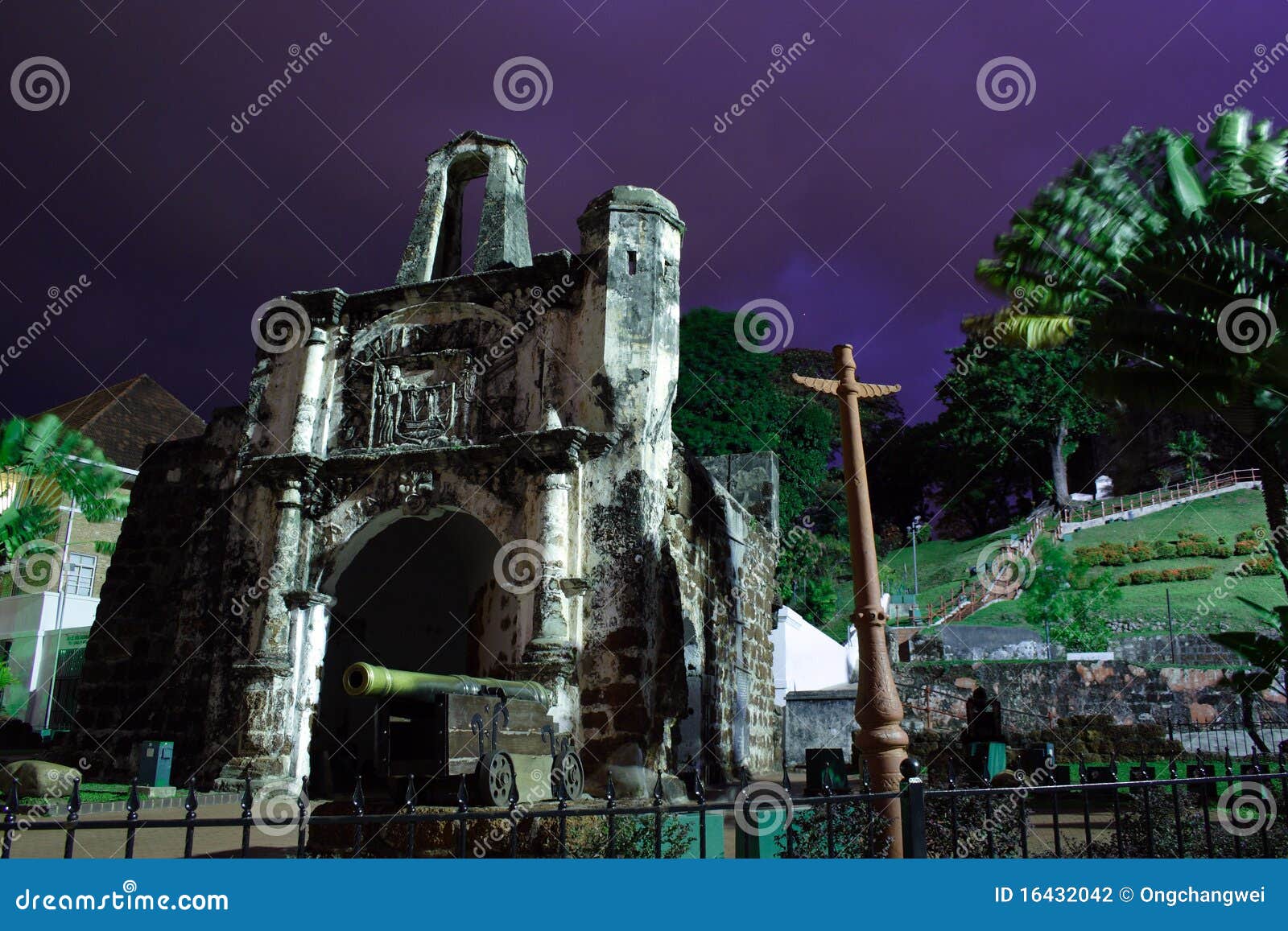 A Famosa Fort stock photo. Image of culture, architecture - 16432042