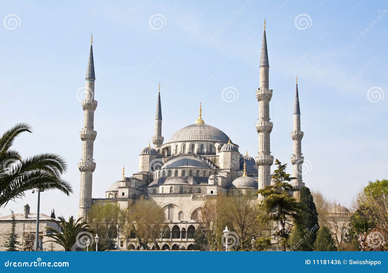 Famous Blue Mosque in Istanbul Stock Photo - Image of historic ...