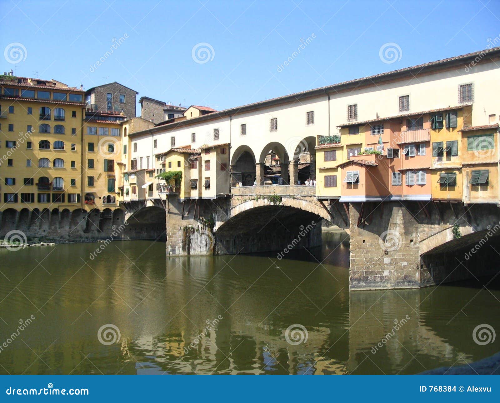 The Famous Bridge in Florence Stock Photo - Image of tourism, relax: 768384
