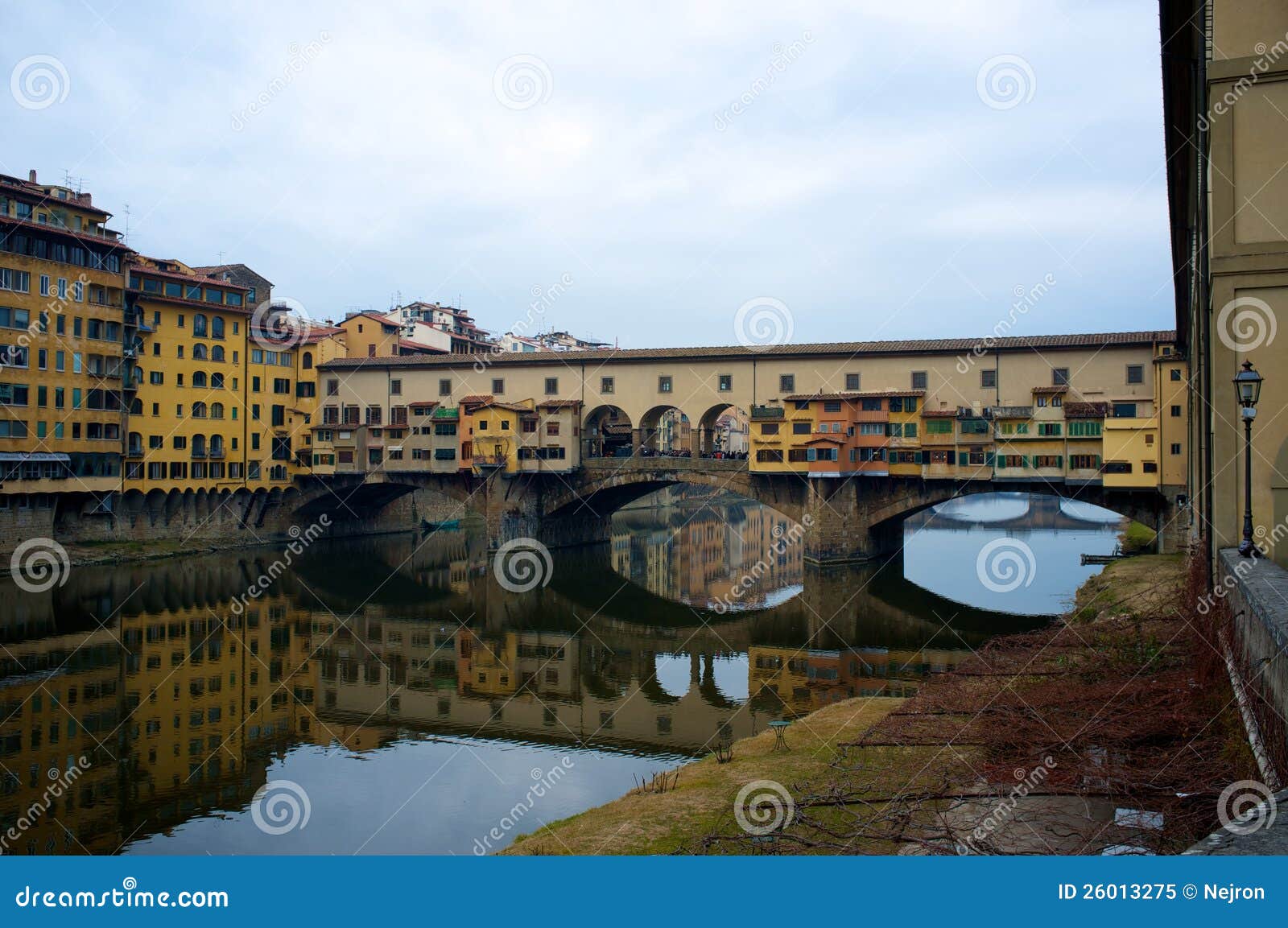 Famous bridge in Italy stock image. Image of bridge, location - 26013275