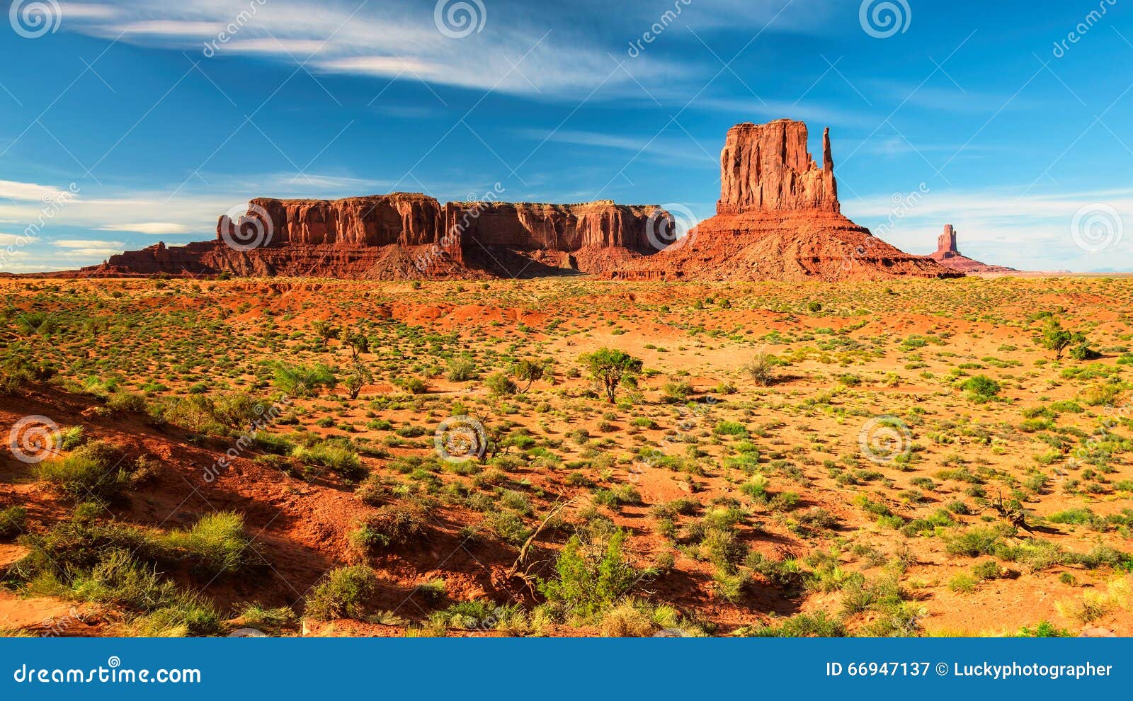 The Famous Buttes of Monument Valley, Utah Stock Image - Image of utah ...