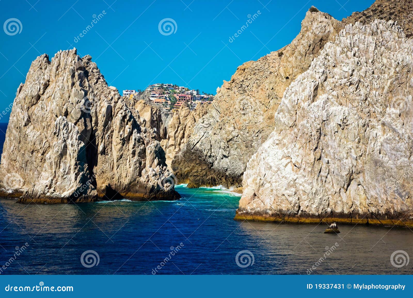 Famous Cabo cliffs stock image. Image of tourist, outdoors - 19337431