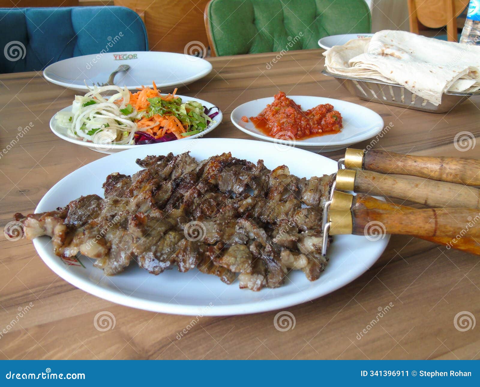 The Famous Cag Kebab in Erzurum, Turkey Stock Image - Image of famous ...