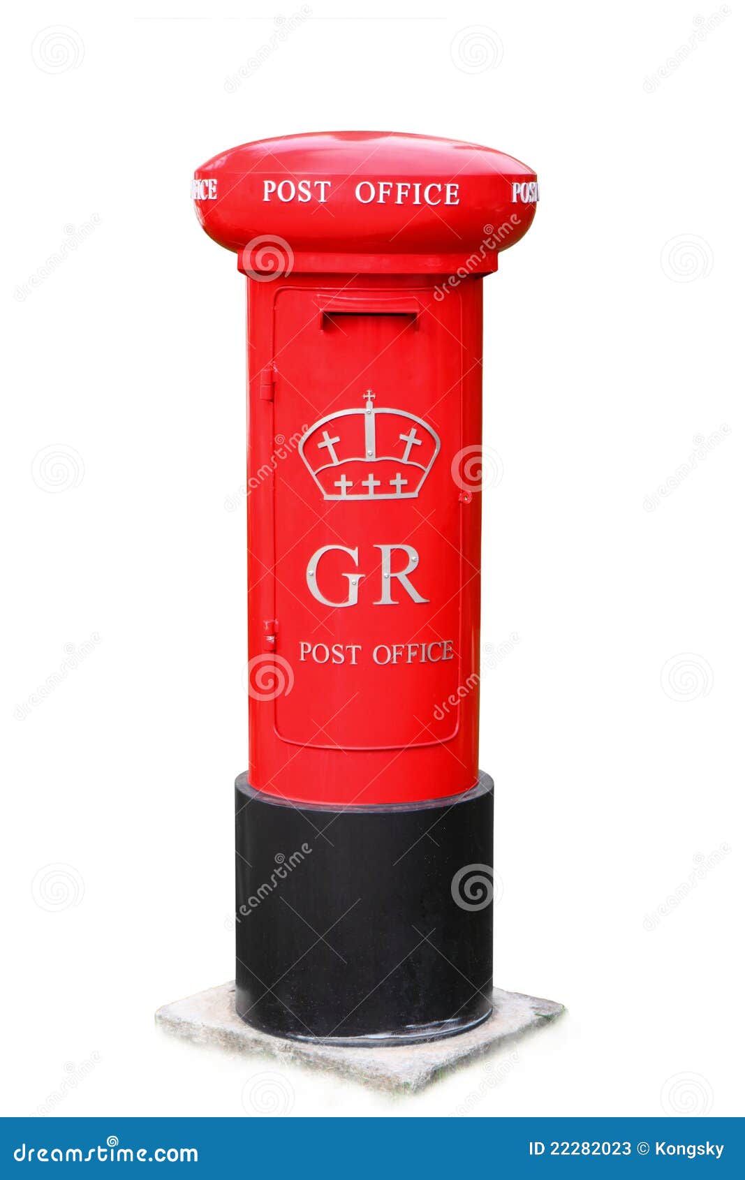 Famous Classic Red London Post Box Stock Image - Image of english ...