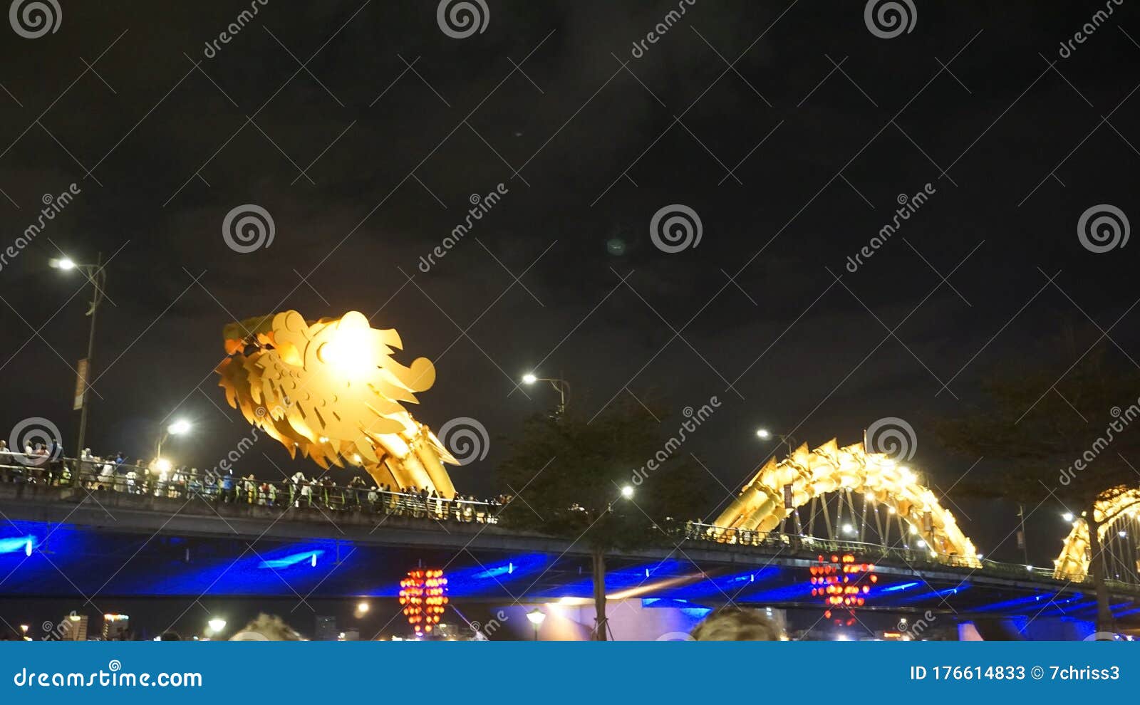 Famous Dragon Bridge In Da Nang Editorial Photo | CartoonDealer.com ...