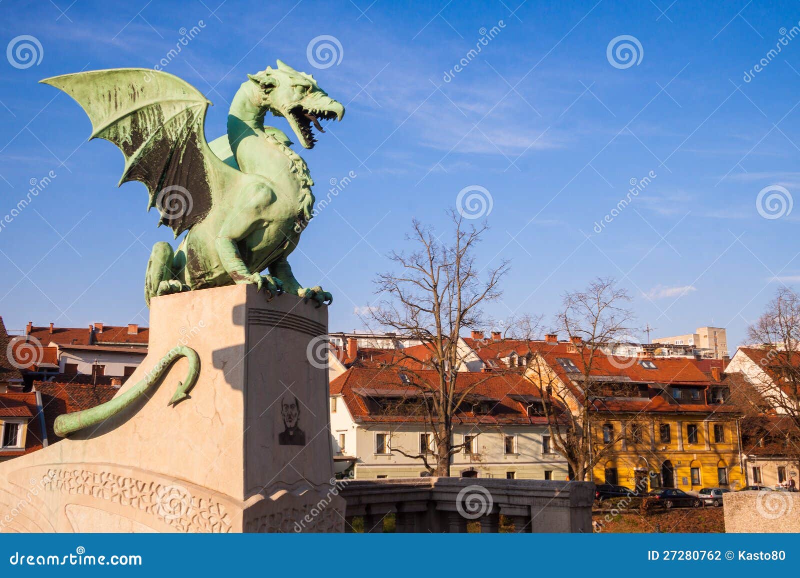 Famous Dragon Bridge In Sacred Monkey Forest Stock Photo ...