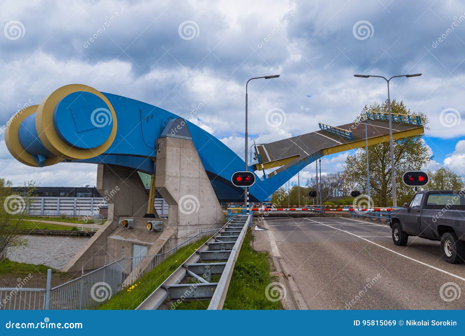 Famous Drawbridge in Leeuwarden Netherlands Editorial Stock Image ...