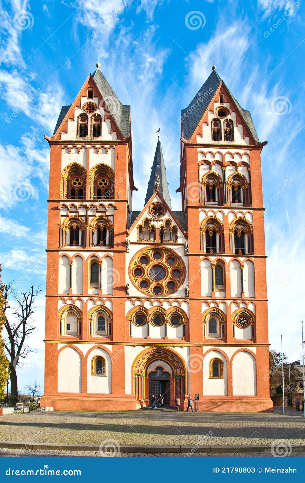 Famous Gothic Dome in Limburg Stock Image - Image of bishop, archbishop ...