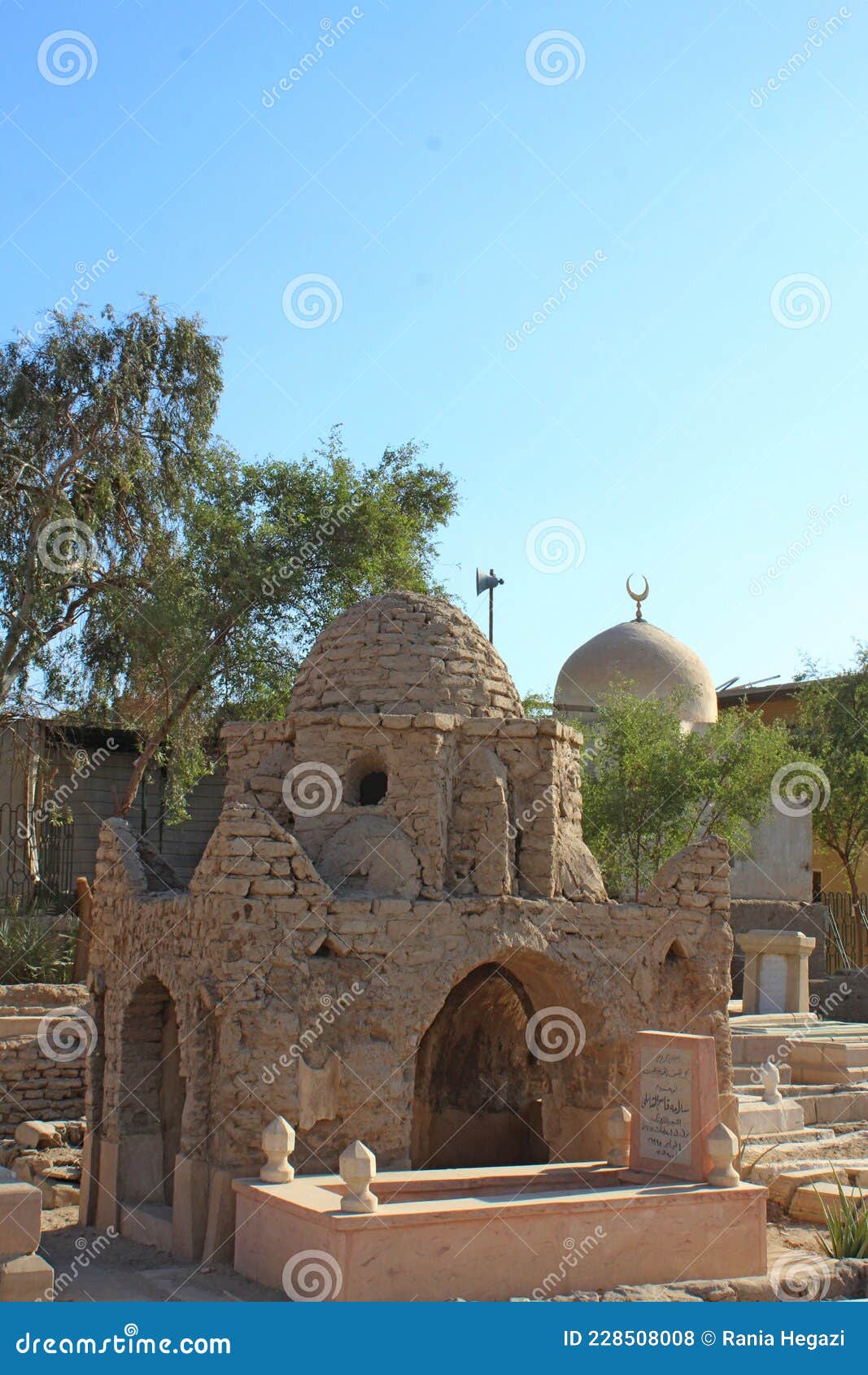 The Famous and Historic Fatimid Cemetery in Aswan Editorial Stock Photo ...