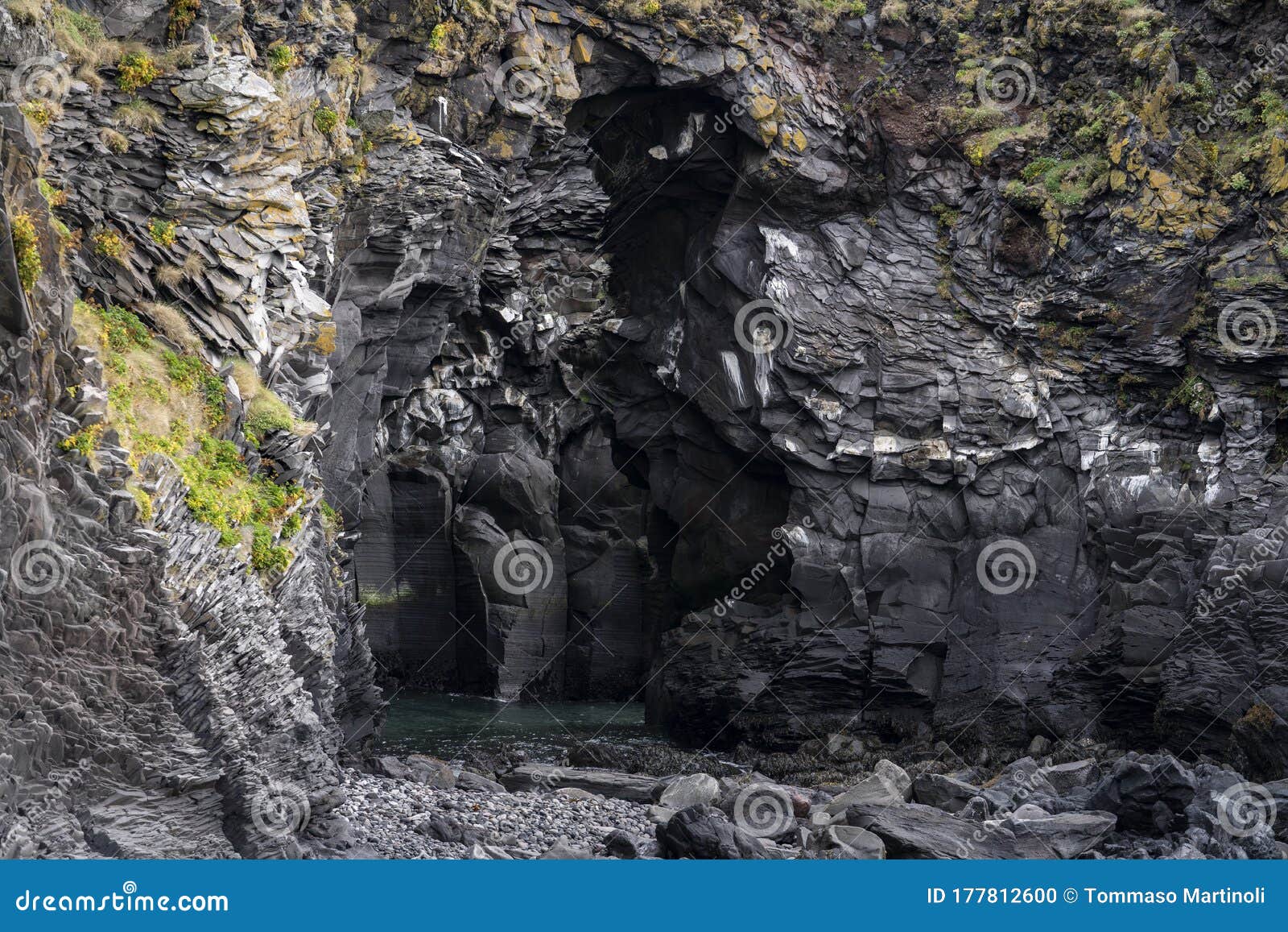 Famous Iceland West Coast Hike Trail between Arnarstapi and Hellnar, in ...