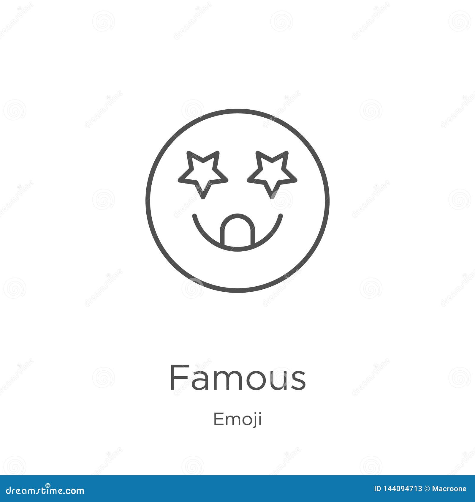Famous Icon On White Background. Simple Element Illustration From ...