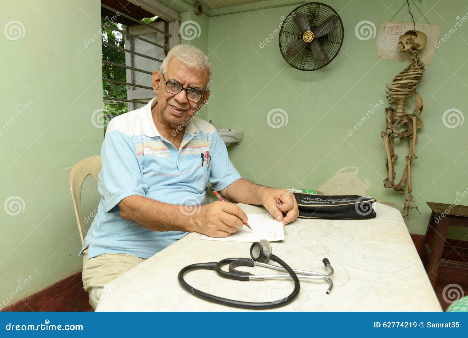Famous Indian Doctor editorial stock image. Image of elderly - 62774219