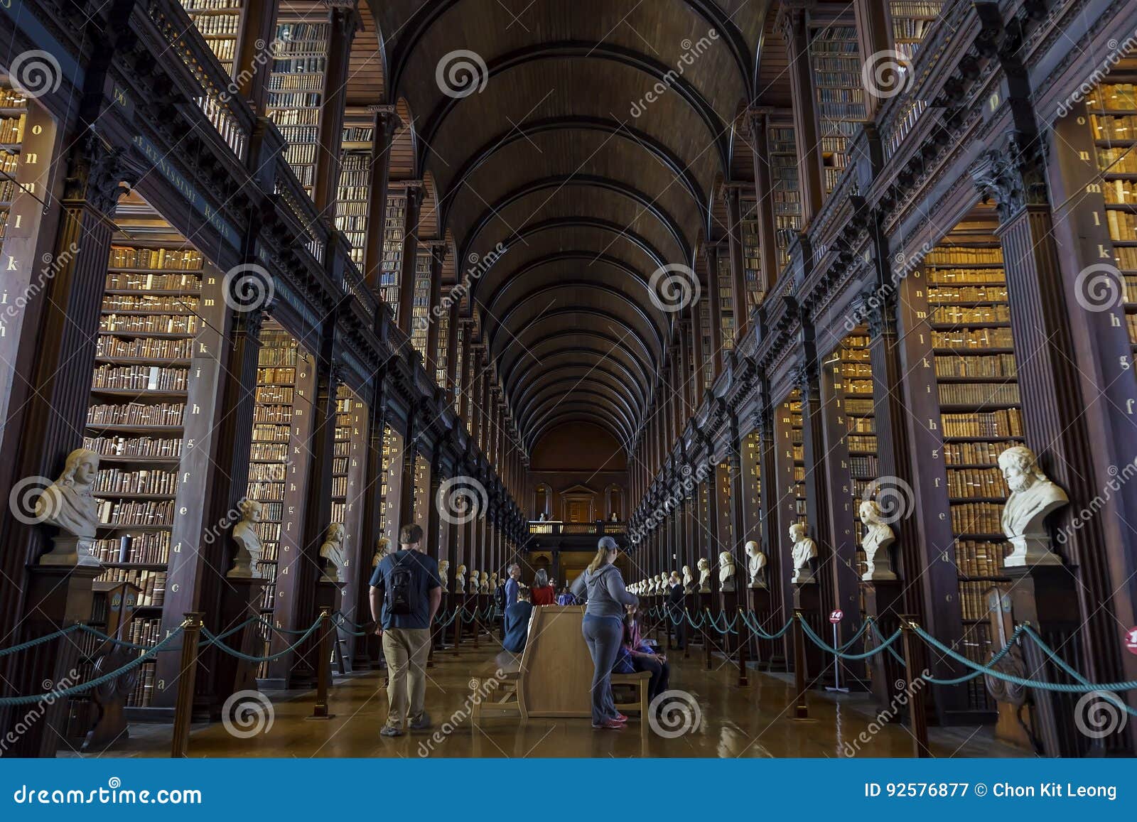 The Famous Interior View of the Book of Kells of Trinity College ...