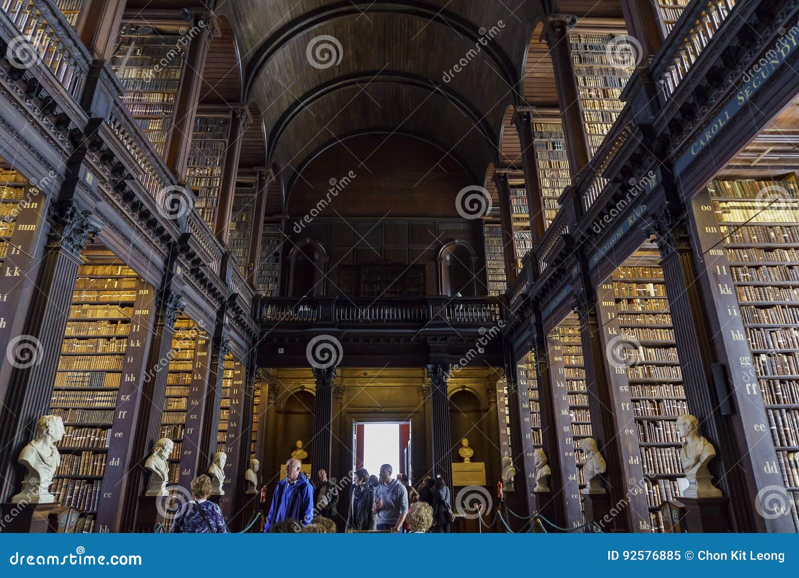 The Famous Interior View of the Book of Kells of Trinity College ...
