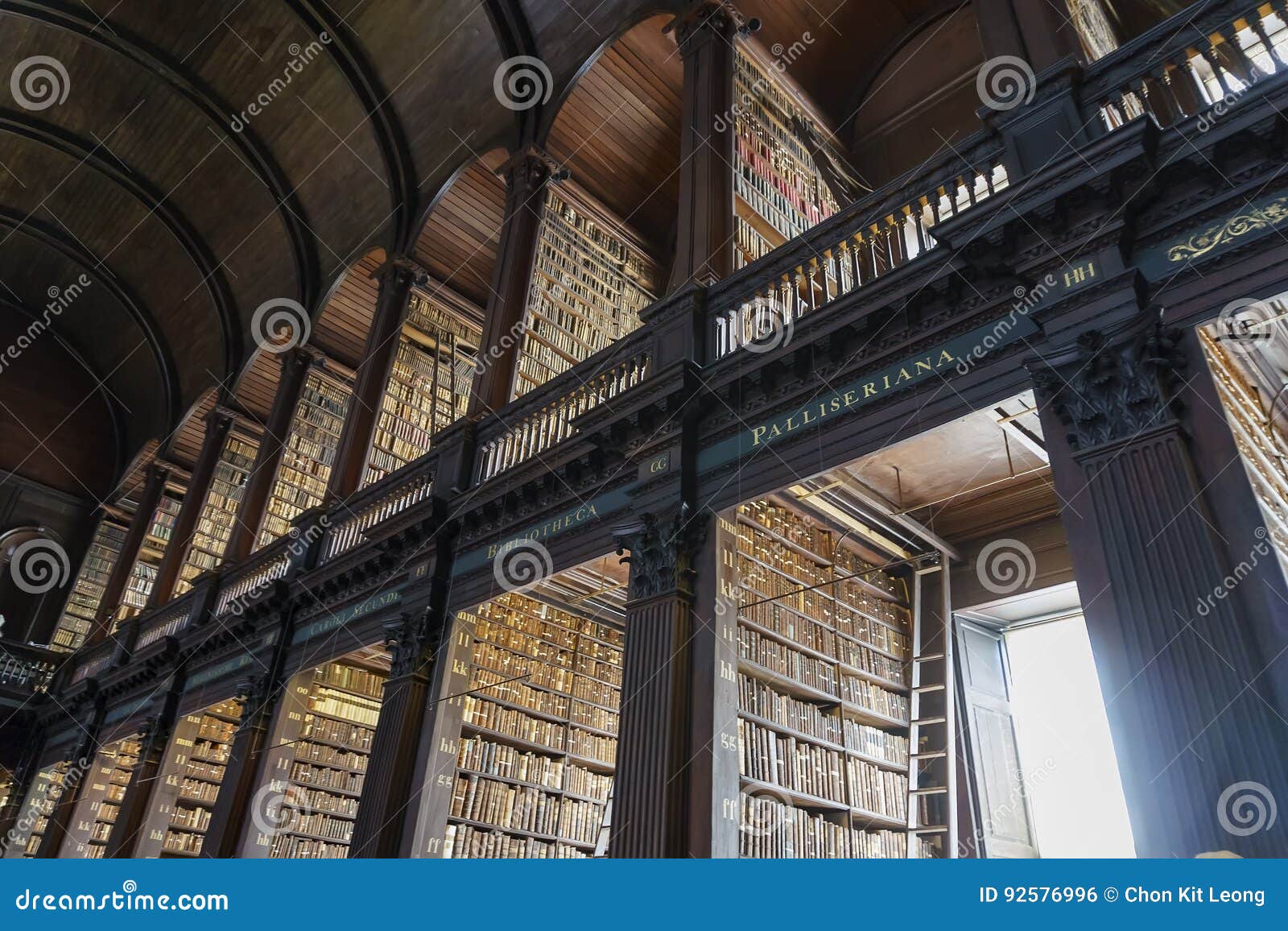 The Famous Interior View of the Book of Kells of Trinity College ...