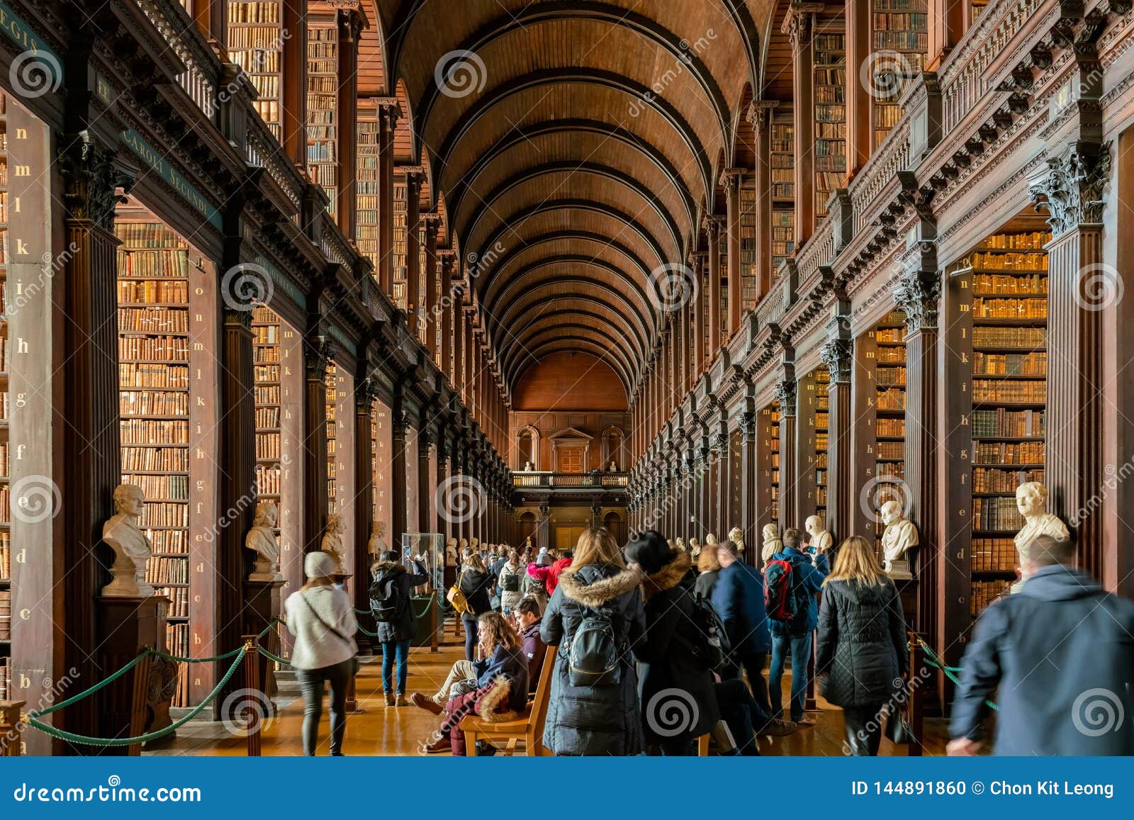 The Famous Interior View of the Book of Kells of Trinity College ...